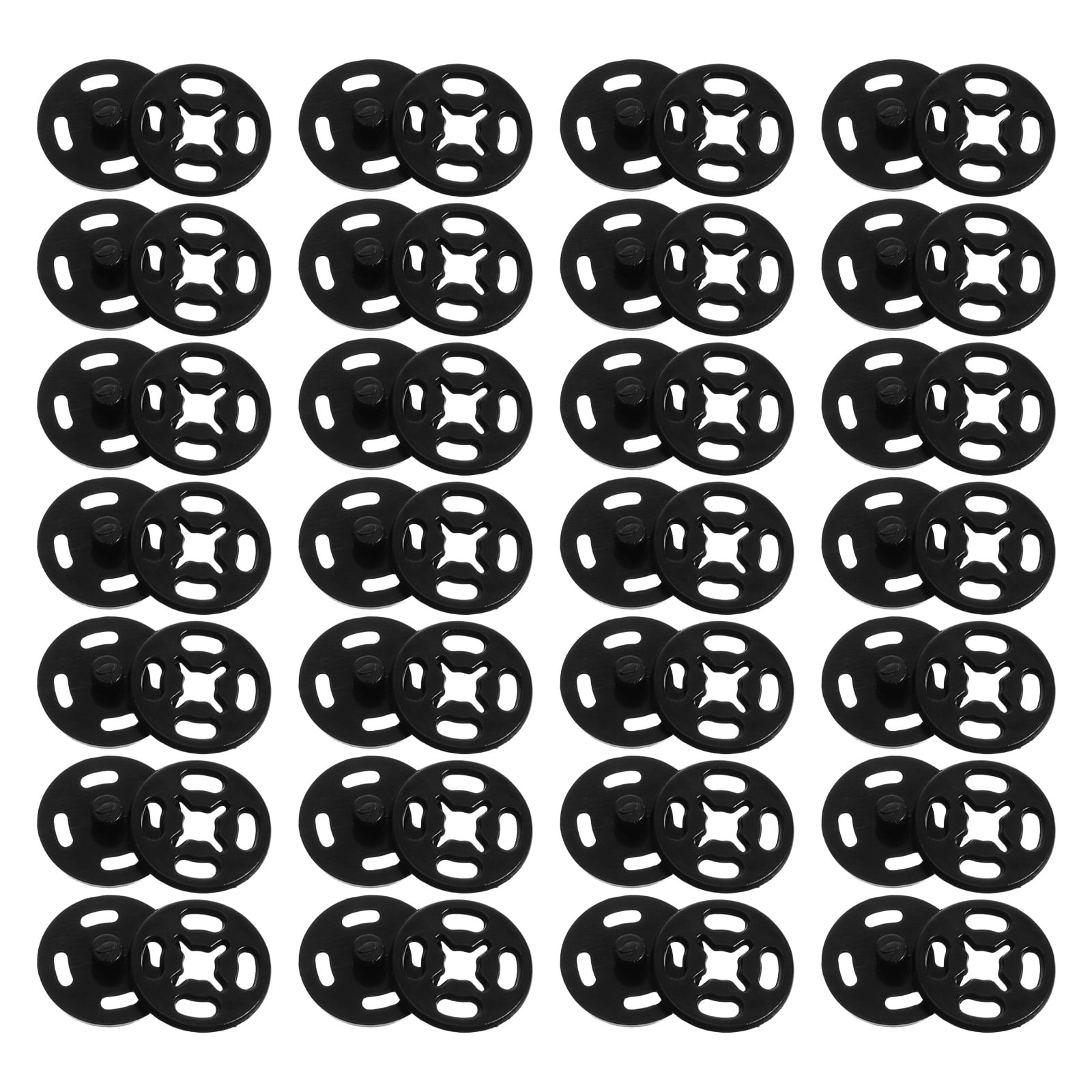 Homoyoyo 1000pcs Sew-On Nylon Snaps for Clothing Fasteners, for ...