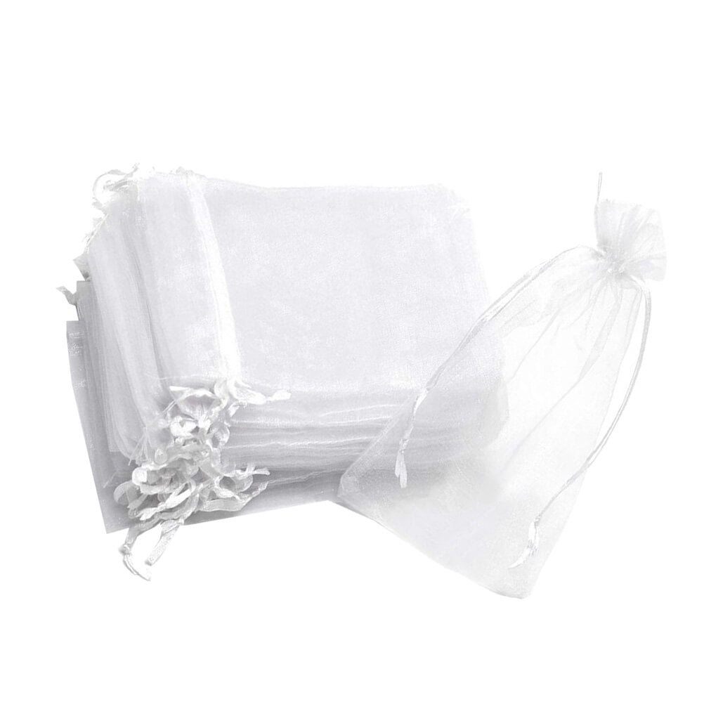 Homoyoyo 100Pcs Gauze Drawstring Treat Bags for Festival and Wedding in ...