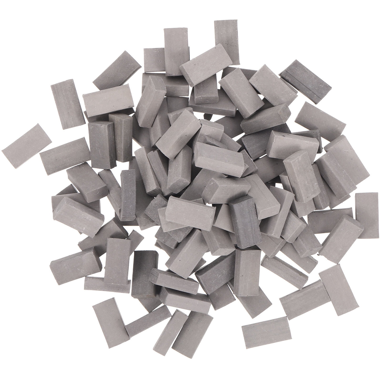 Homoyoyo Miniature Building Blocks Grey 100Pcs 0.63X0.31X0.18In ...