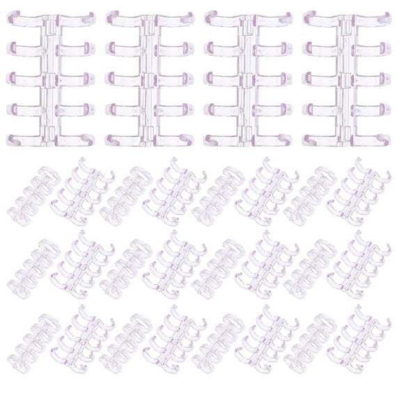 Homoyoyo Transparent Loose-Leaf Binding Rings - Versatile for Office ...