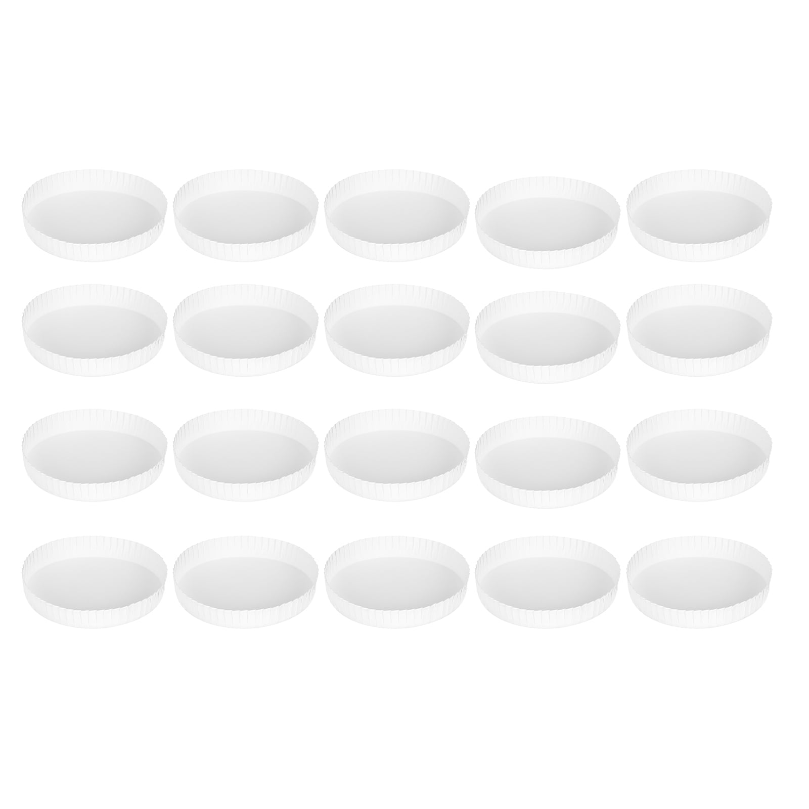 Homoyoyo 100Pcs Round Paper Cup Lids Replacement for Coffee and ...