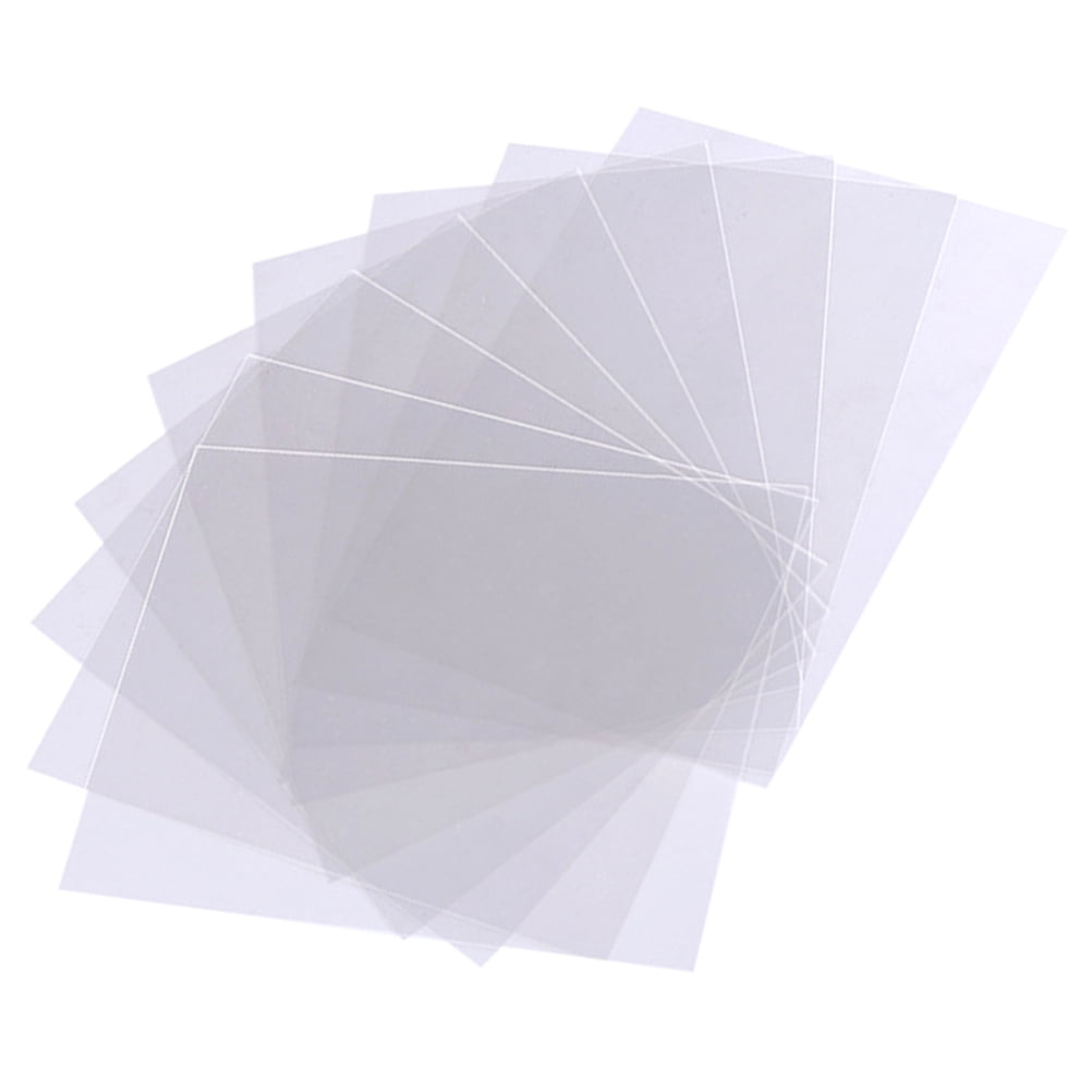 Homoyoyo 10Pcs Clear Film Sheets for Box Packaging and DIY Crafts ...