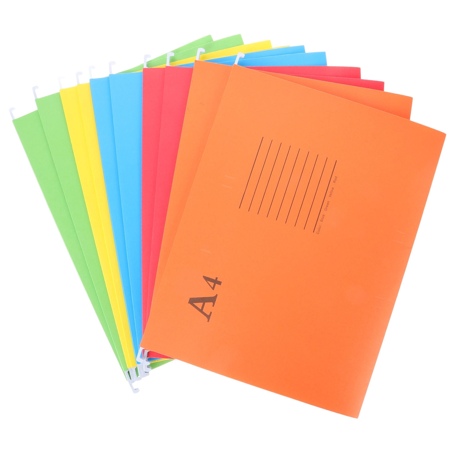 Homoyoyo Office Desktop File Organiser Sturdy File Folders Paper 10 Pcs ...