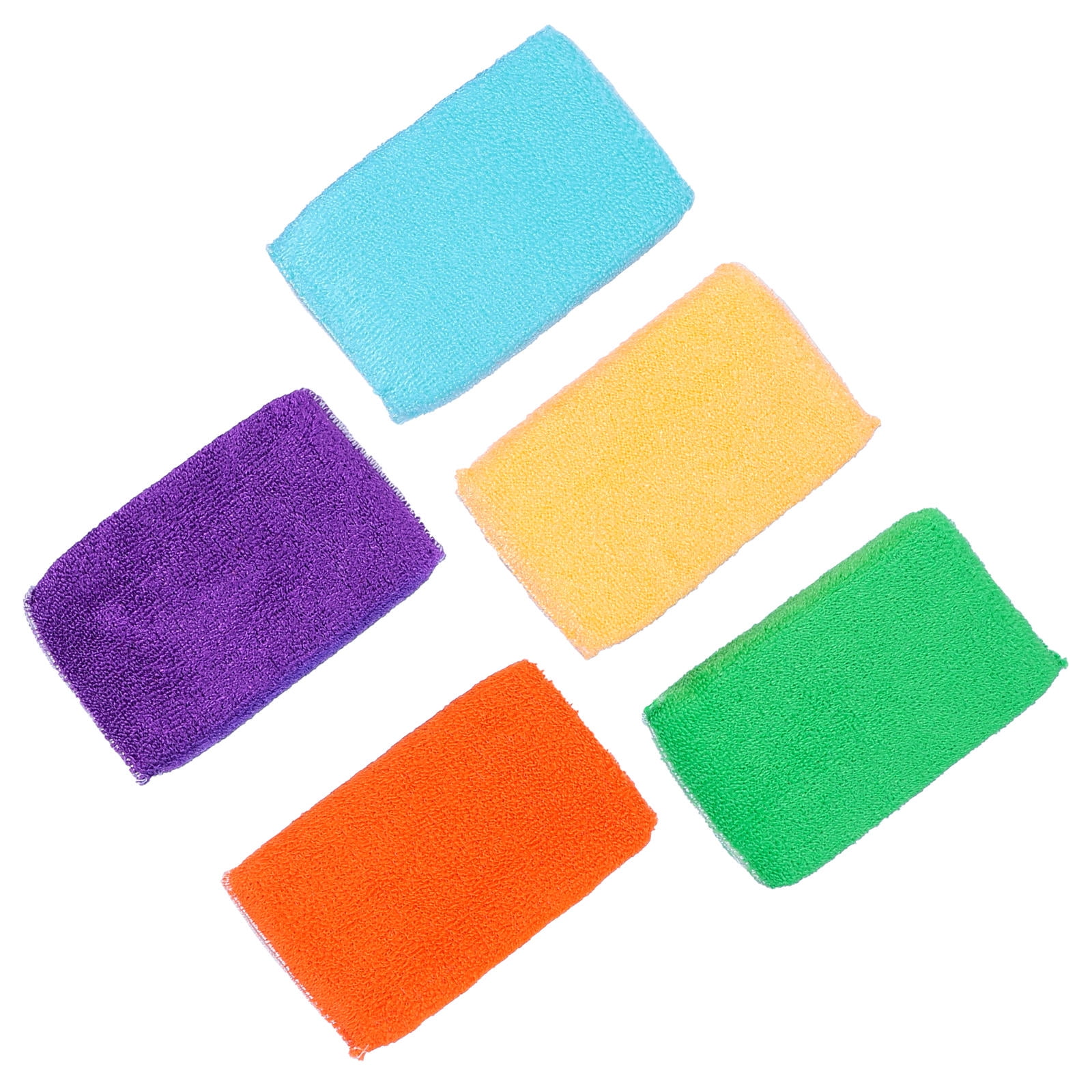 Homoyoyo Sponge Scrubber Assorted Colors Recycled Fiber Kitchen ...