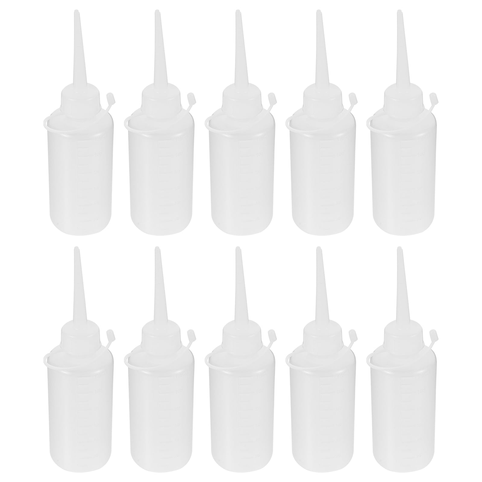 Homoyoyo 10Pcs Oil Container For Machine Oiler Transparent Plastic For ...