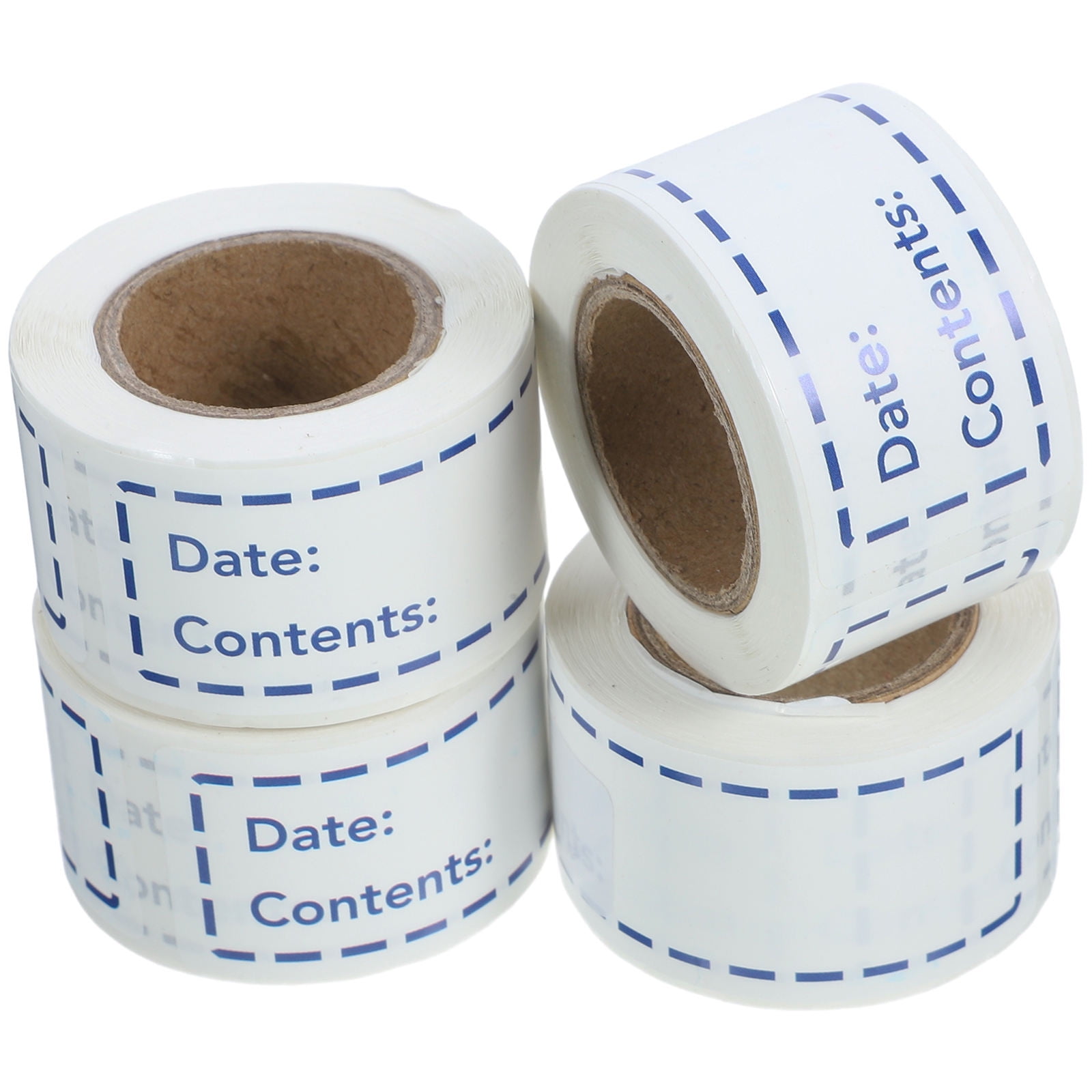 Homoyoyo Freezer Stickers Food Labels Blue Coated Adhesive Sticker 4 ...