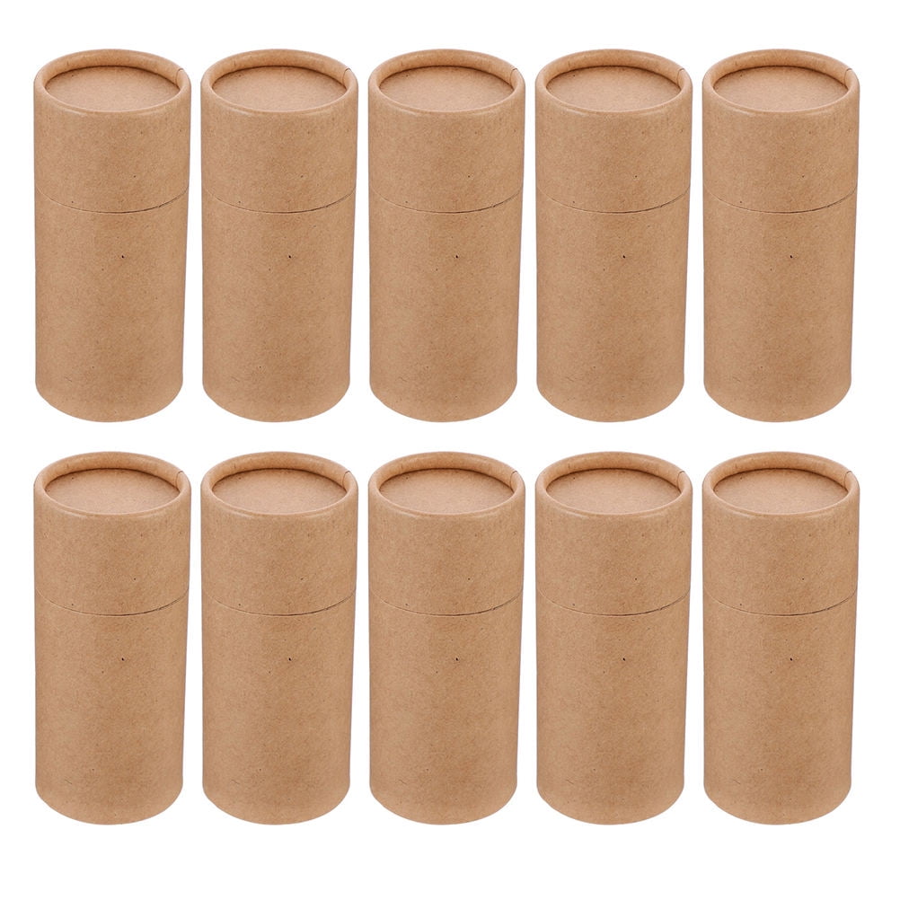 Homoyoyo 15Pcs Paper Canisters for Home Organization in Light Brown ...
