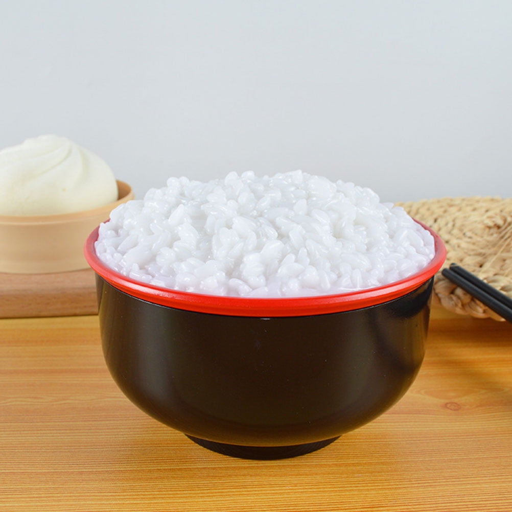 Homoyoyo 1Pack Cooked Rice Models for Photographer Decorator 12 5x12 ...