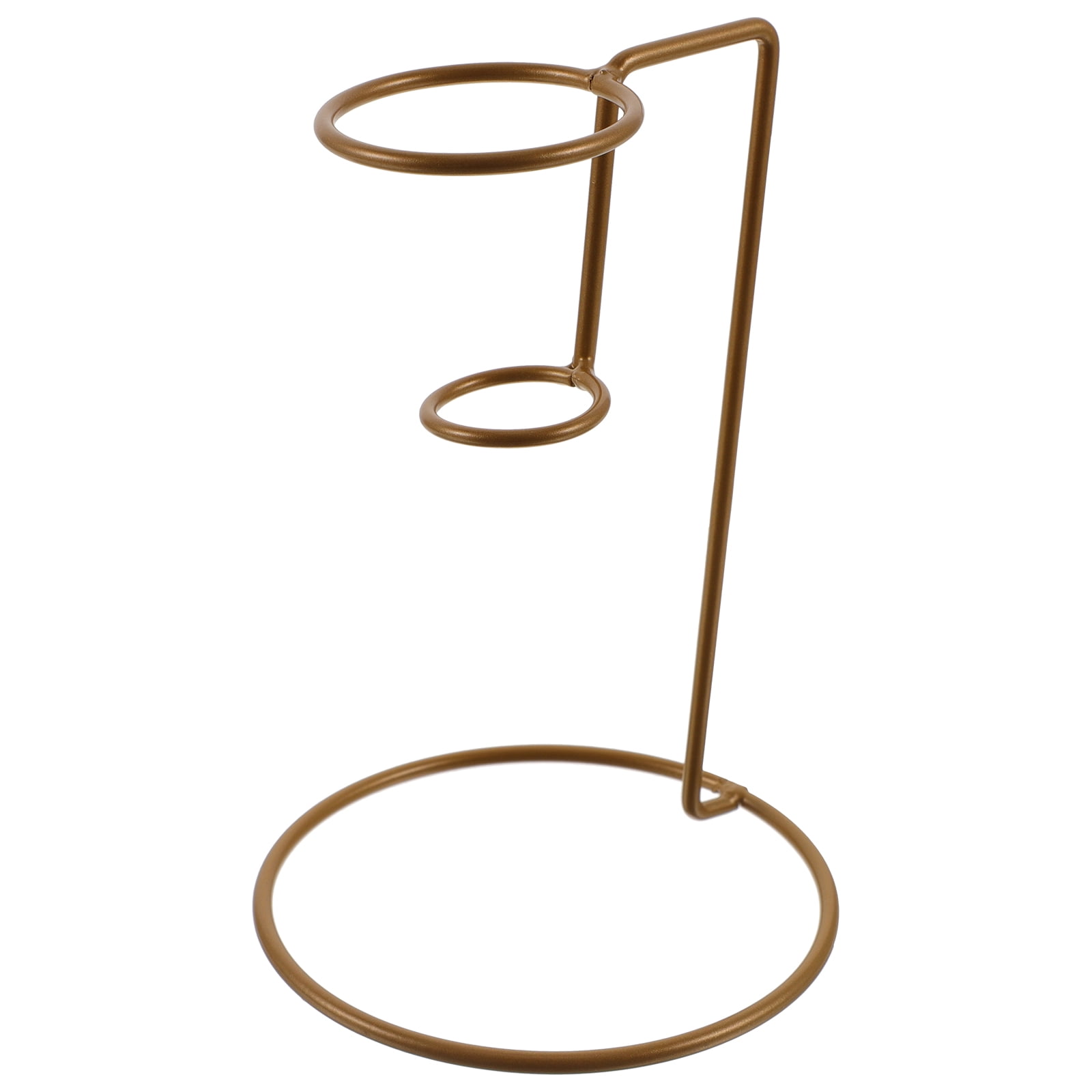 Homoyoyo Golden Iron Ice Cream Cone Holder Stand Single Head Display ...