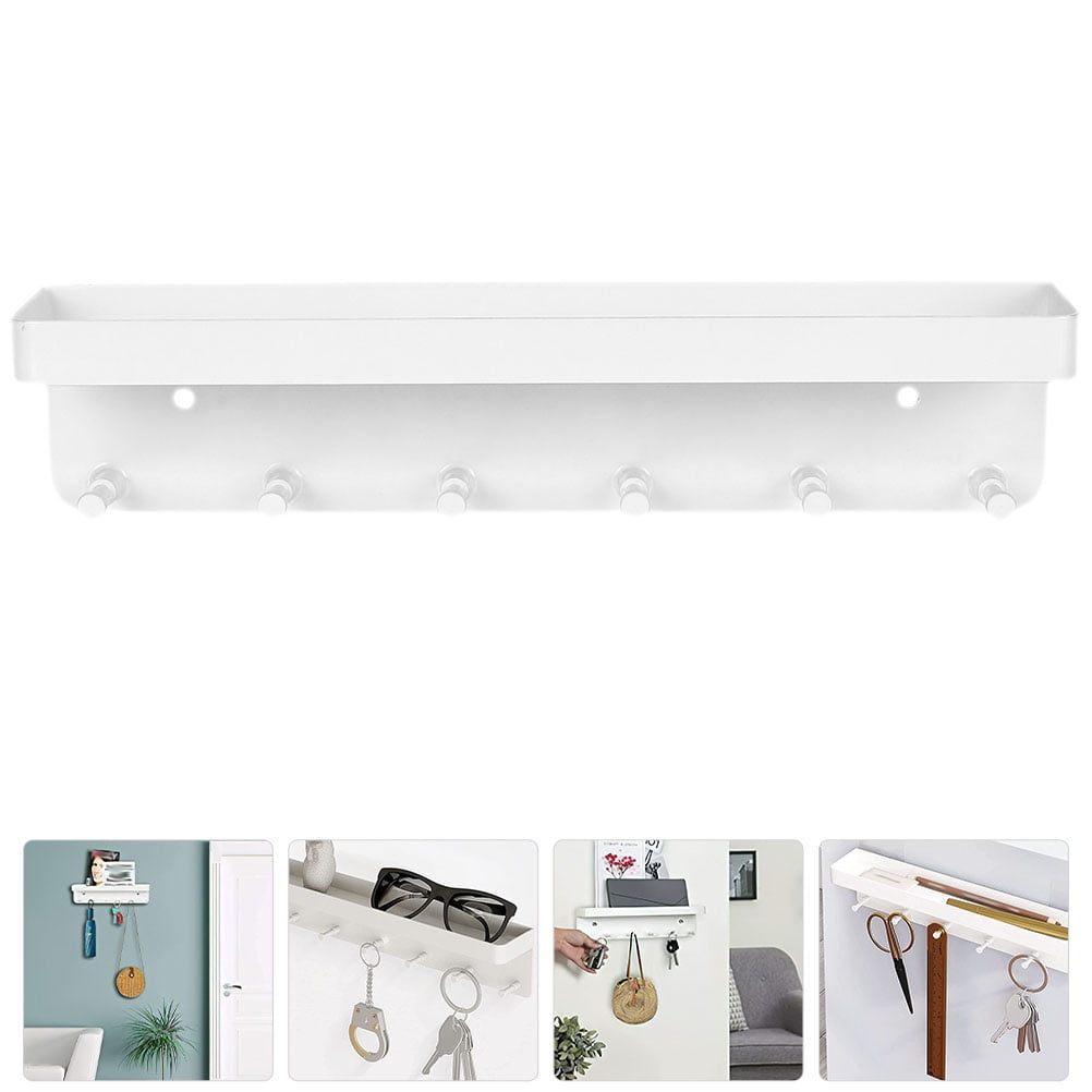 Homoyoyo 1Pack Key Hanger Wall Mounted Metal Key Holder Simple Design ...