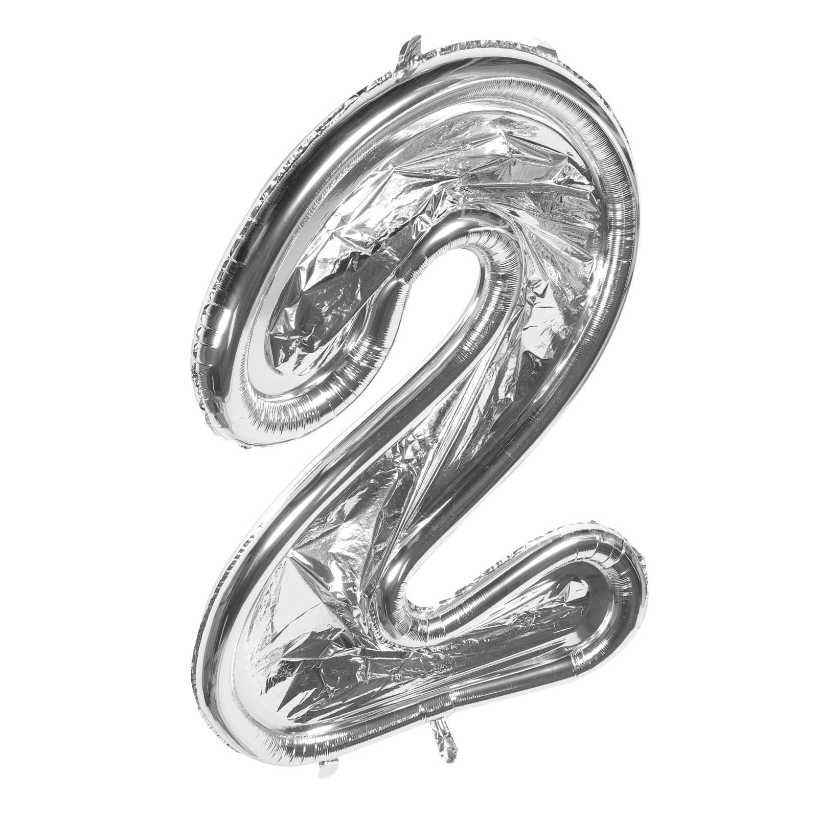 Homoyoyo Balloon Frame Number Balloon Frame Silver Aluminum Foil 1Set ...