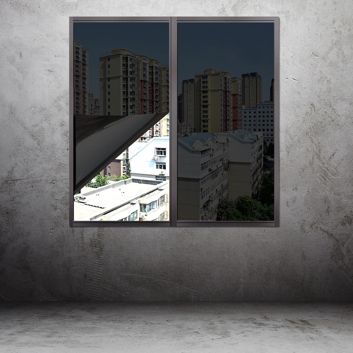 Homoyoyo Light Blocking Window Film Rectangular Heat Insulation 1Set ...