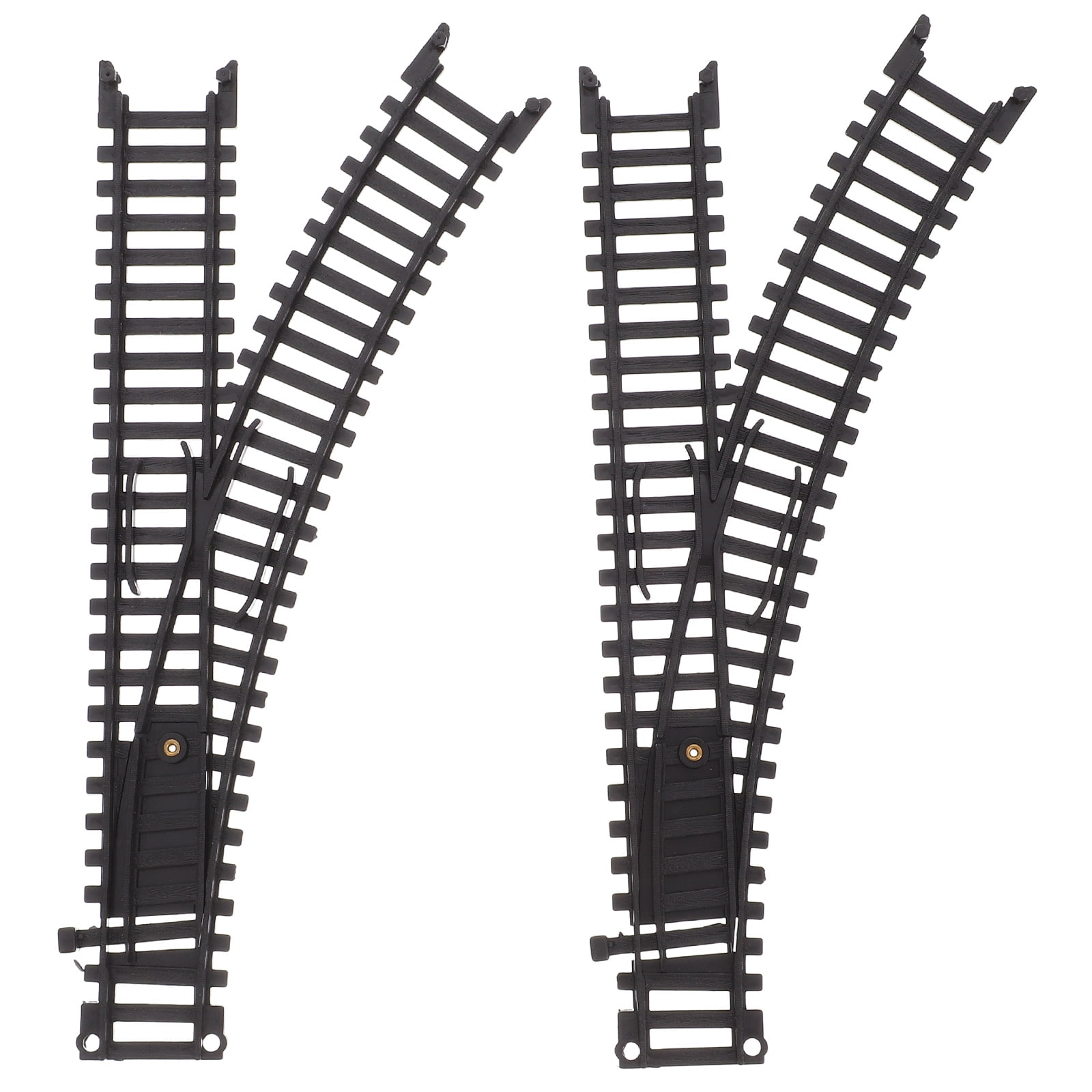 Homoyoyo 1Pair Train Track Accessory for Plastic Train Track Set ...