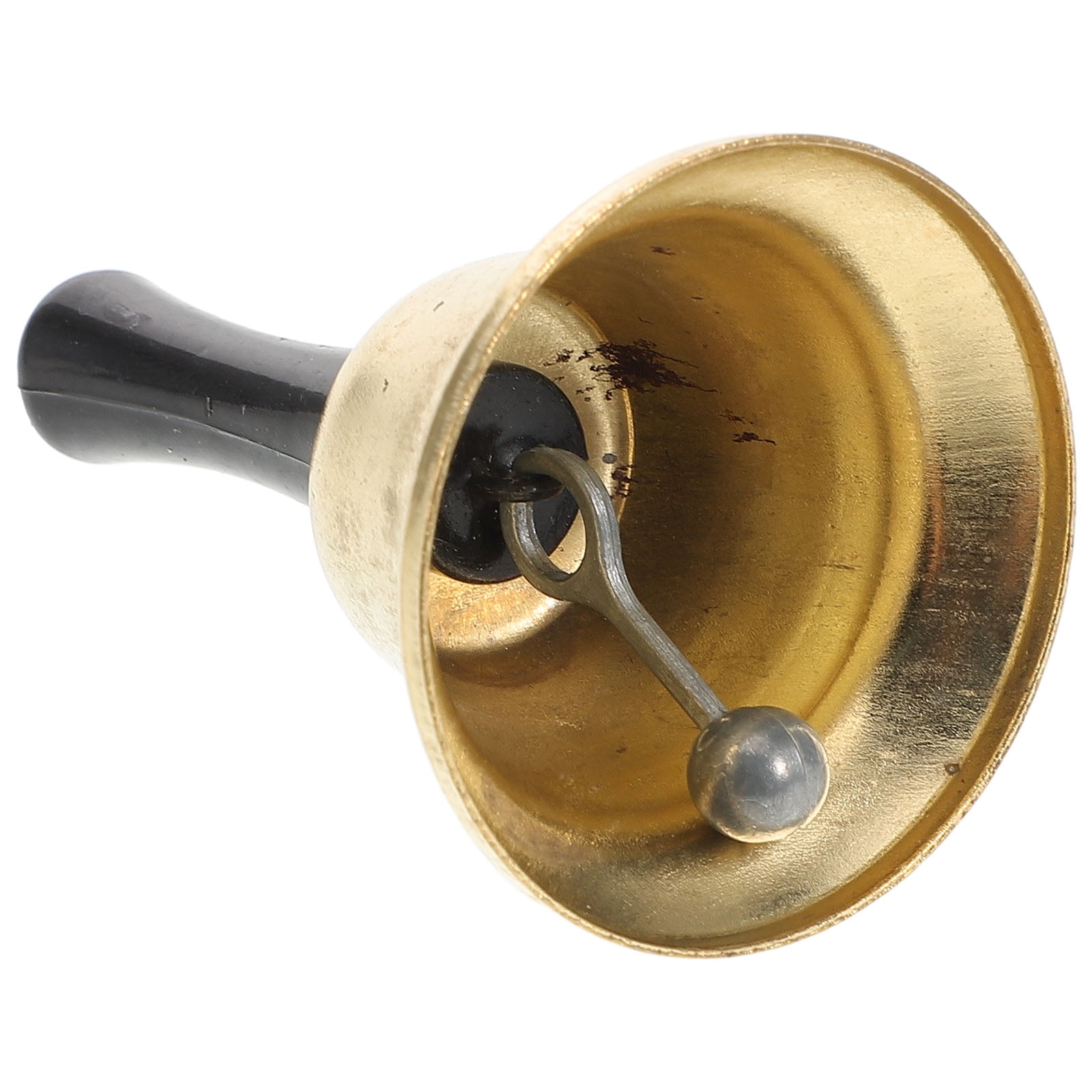 Homoyoyo Golden Metal Hand Bell with Clear Sound and Comfortable Grip ...