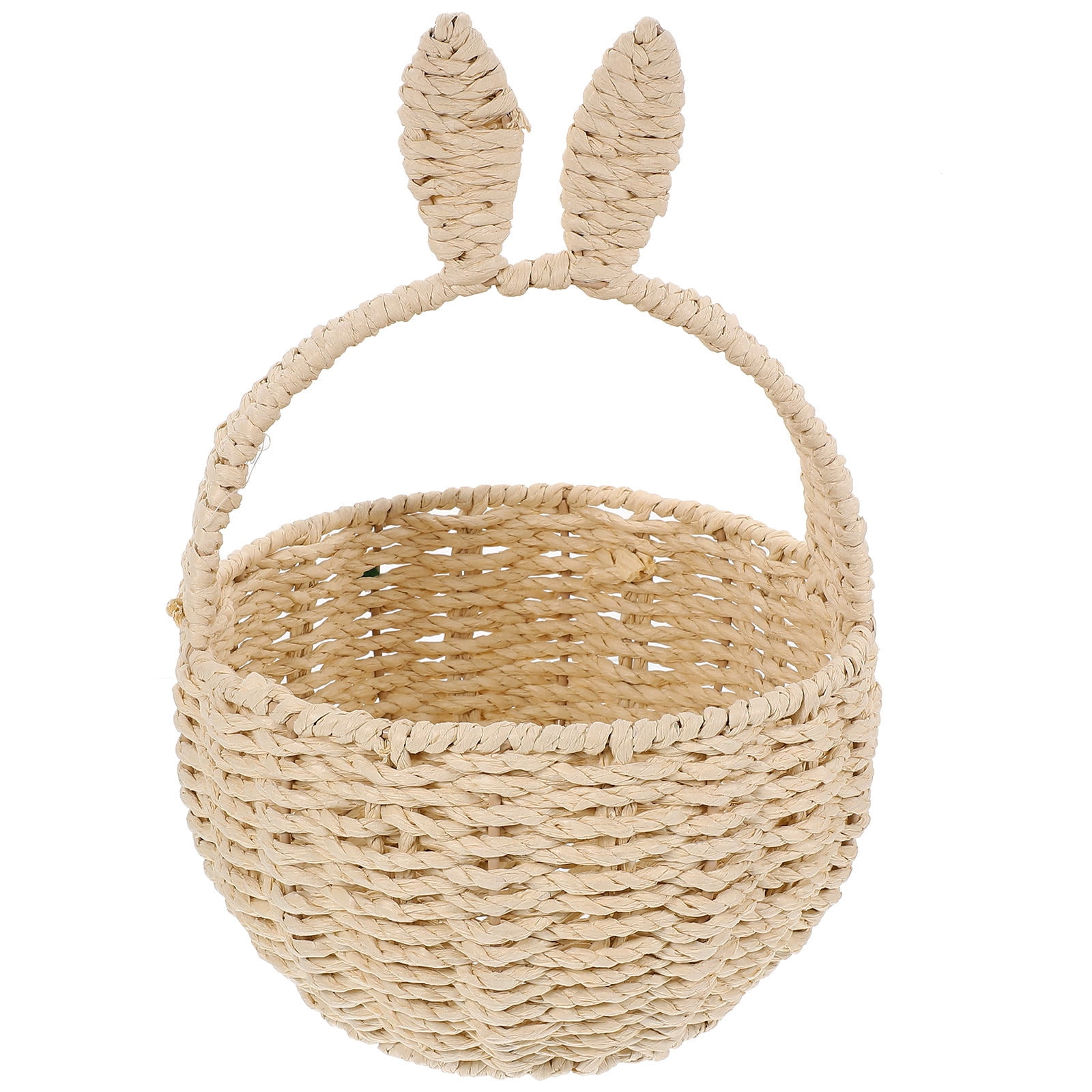 Homoyoyo Bunny Woven Basket Brown Paper String 1Pcs for Outdoor Use ...