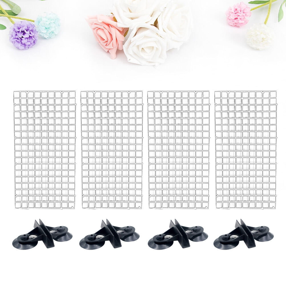 Homoyoyo 1Set Aquarium Isolation Panel Lattice Plate Grid Divider For ...