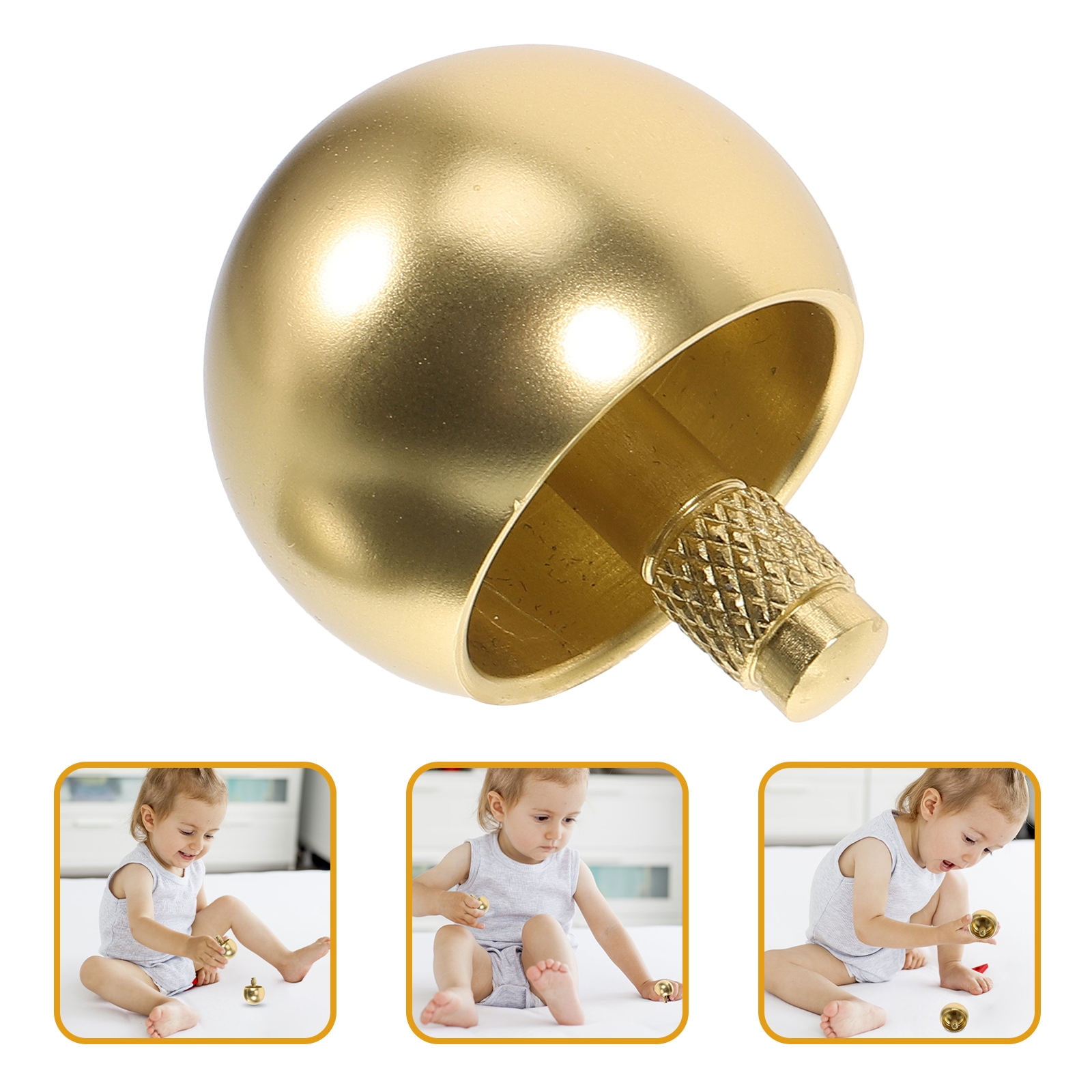 Homoyoyo Rotating Gyro Toys Metal Flip Alloy 1Set 1.6x1.2in - Walmart.com