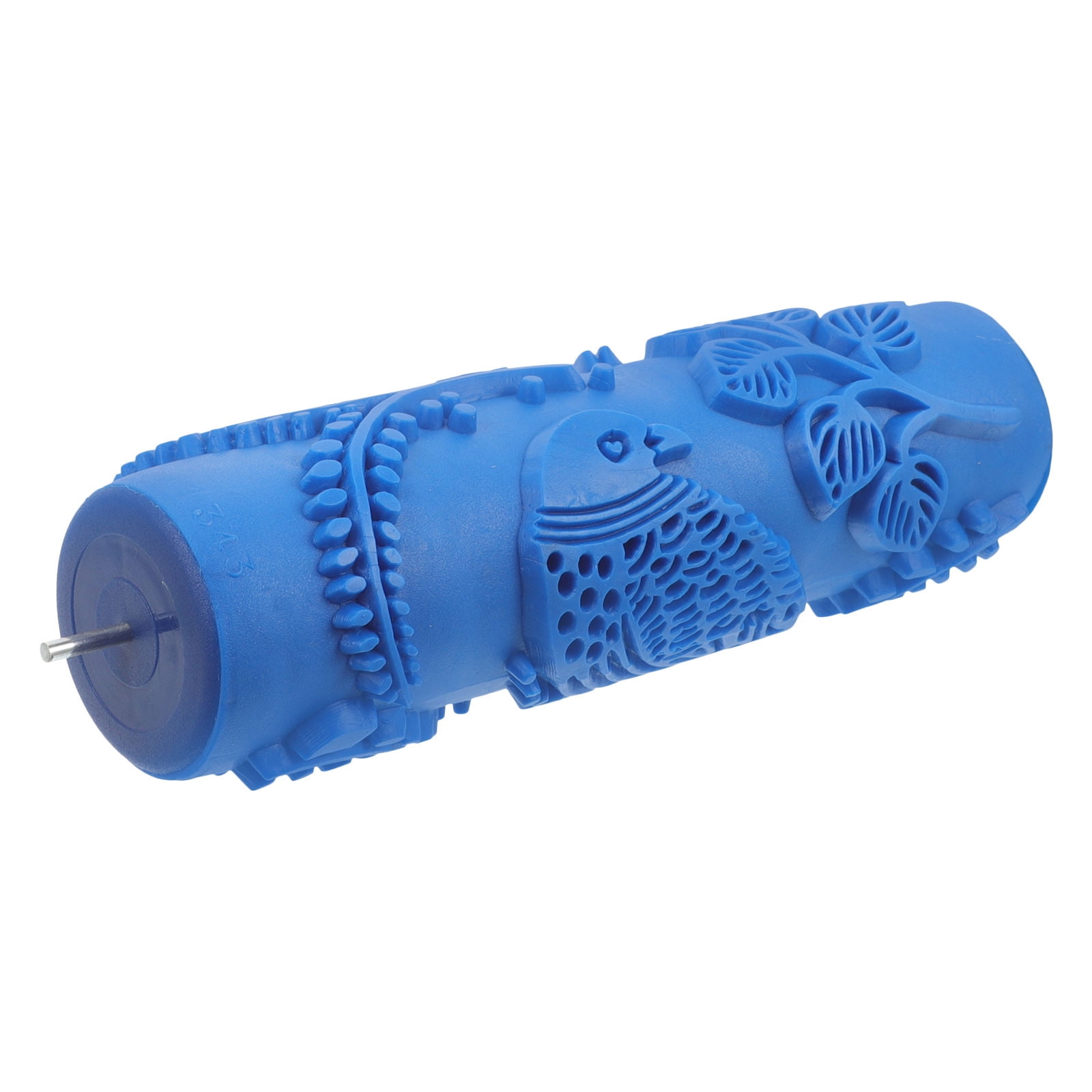 Homoyoyo 1Set Wall Decor Paint Roller Cylindrical Blue Rubber For ...