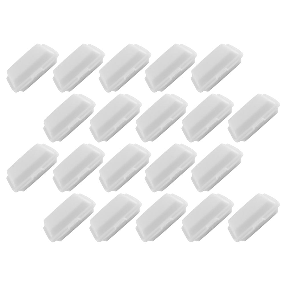 Homoyoyo 20Pack Miniature Boxes for Dollhouse White Plastic Realistic ...