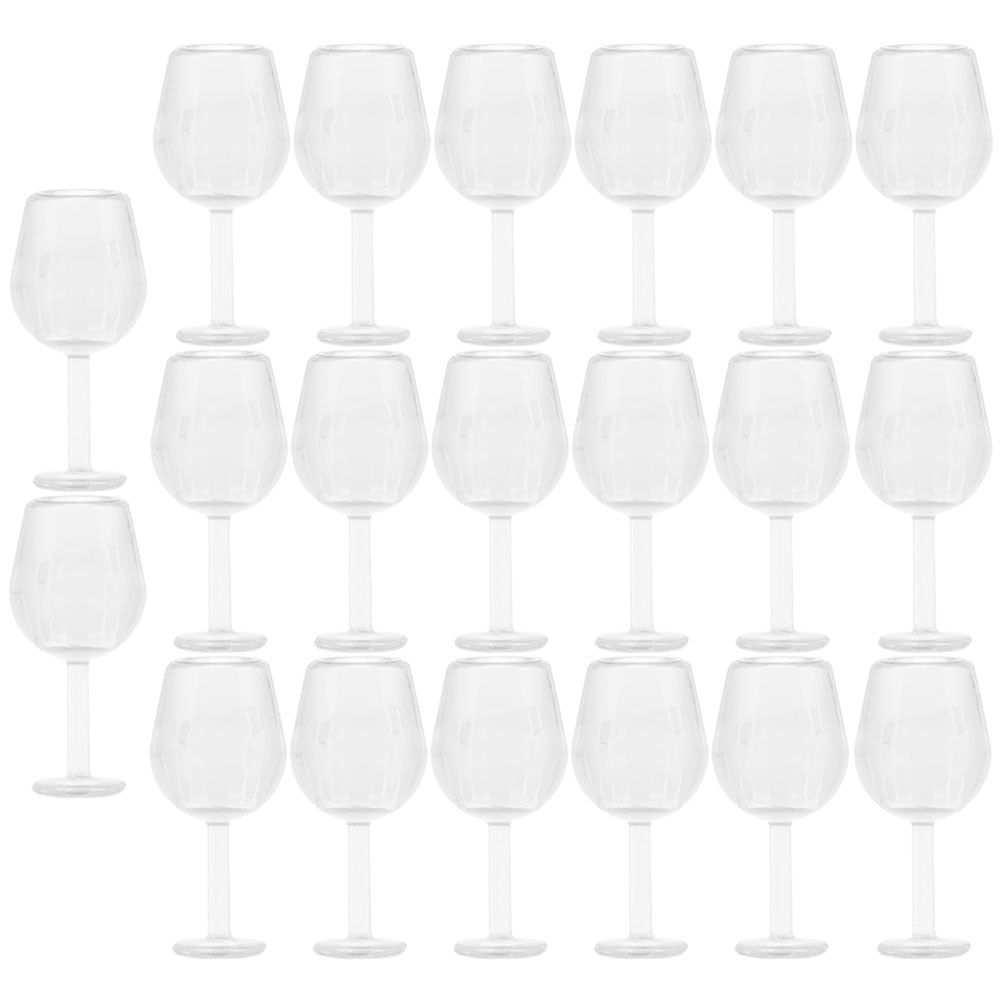 Homoyoyo Miniature Goblet Decorative 20Pcs 0.79X0.39X0.39In - Walmart.com