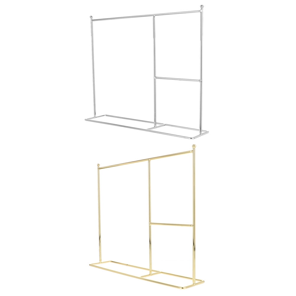 Homoyoyo 2Pack Mini Metal Clothes Racks for Doll Clothes Storage and ...