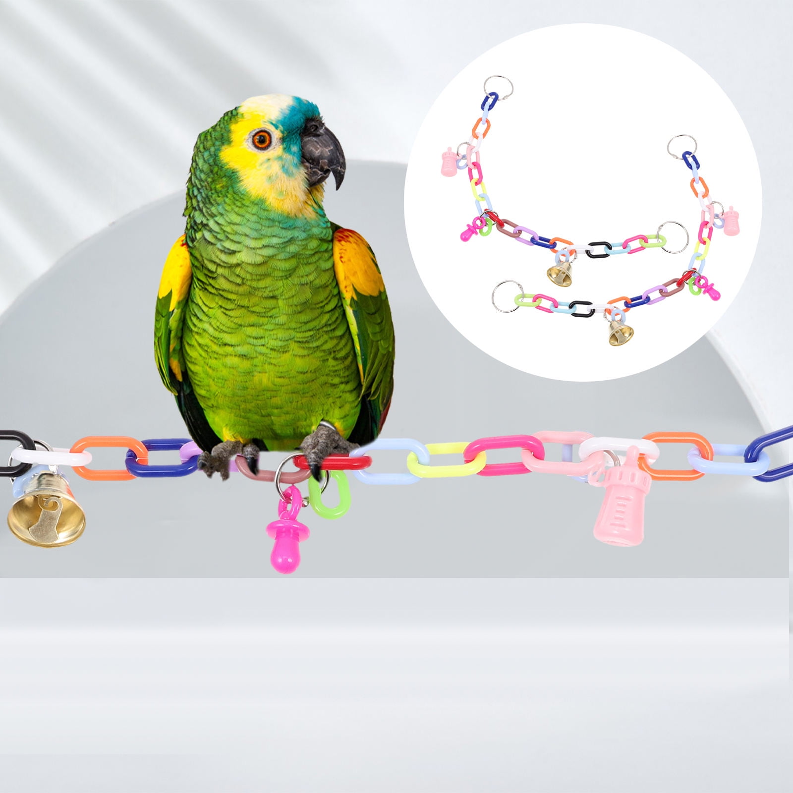 Homoyoyo 2Pcs Plastic Sewing Bridges with Bells Assorted Color Bird ...