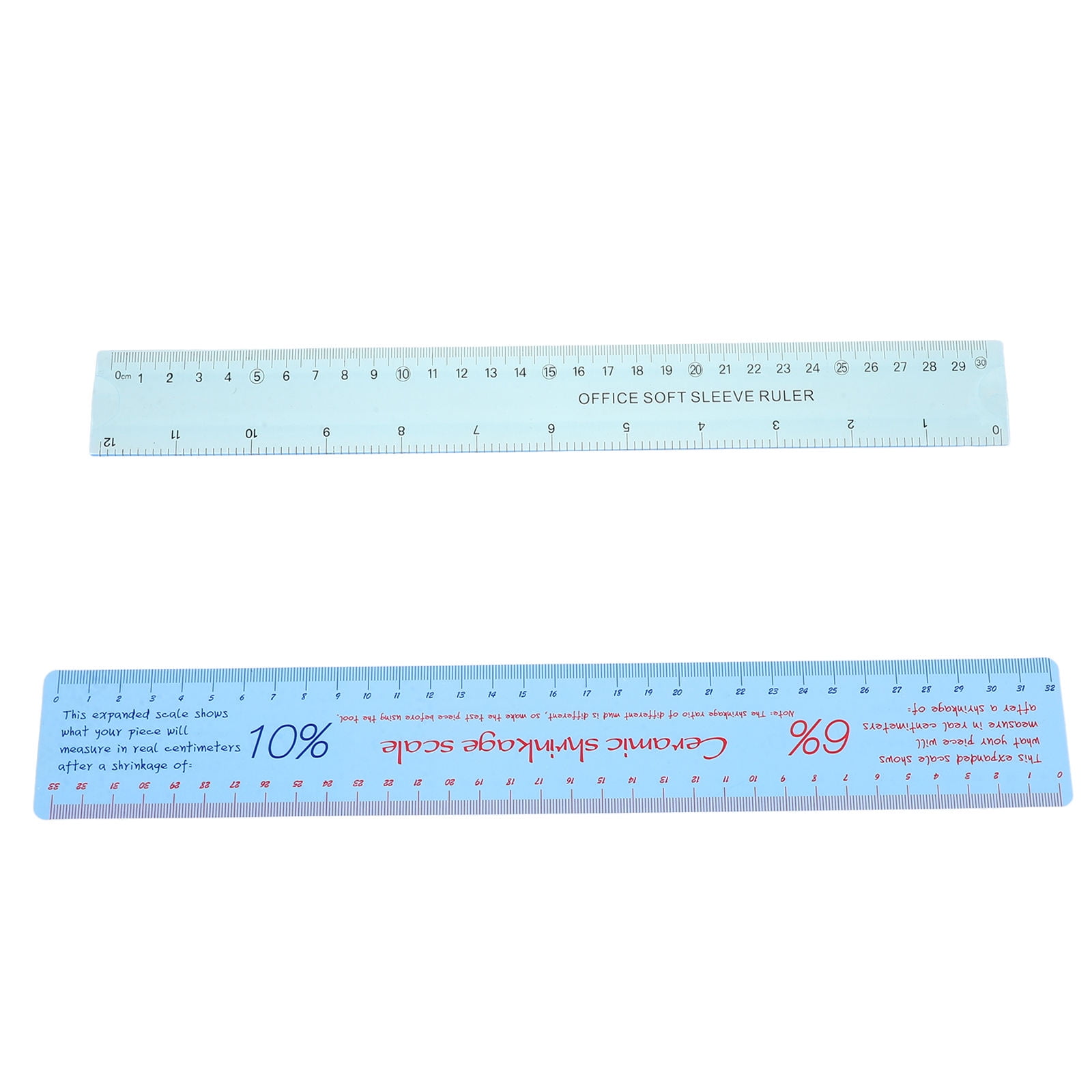 Homoyoyo 2Pcs Plastic Ruler for Measurement Clay Ruler and Pottery ...