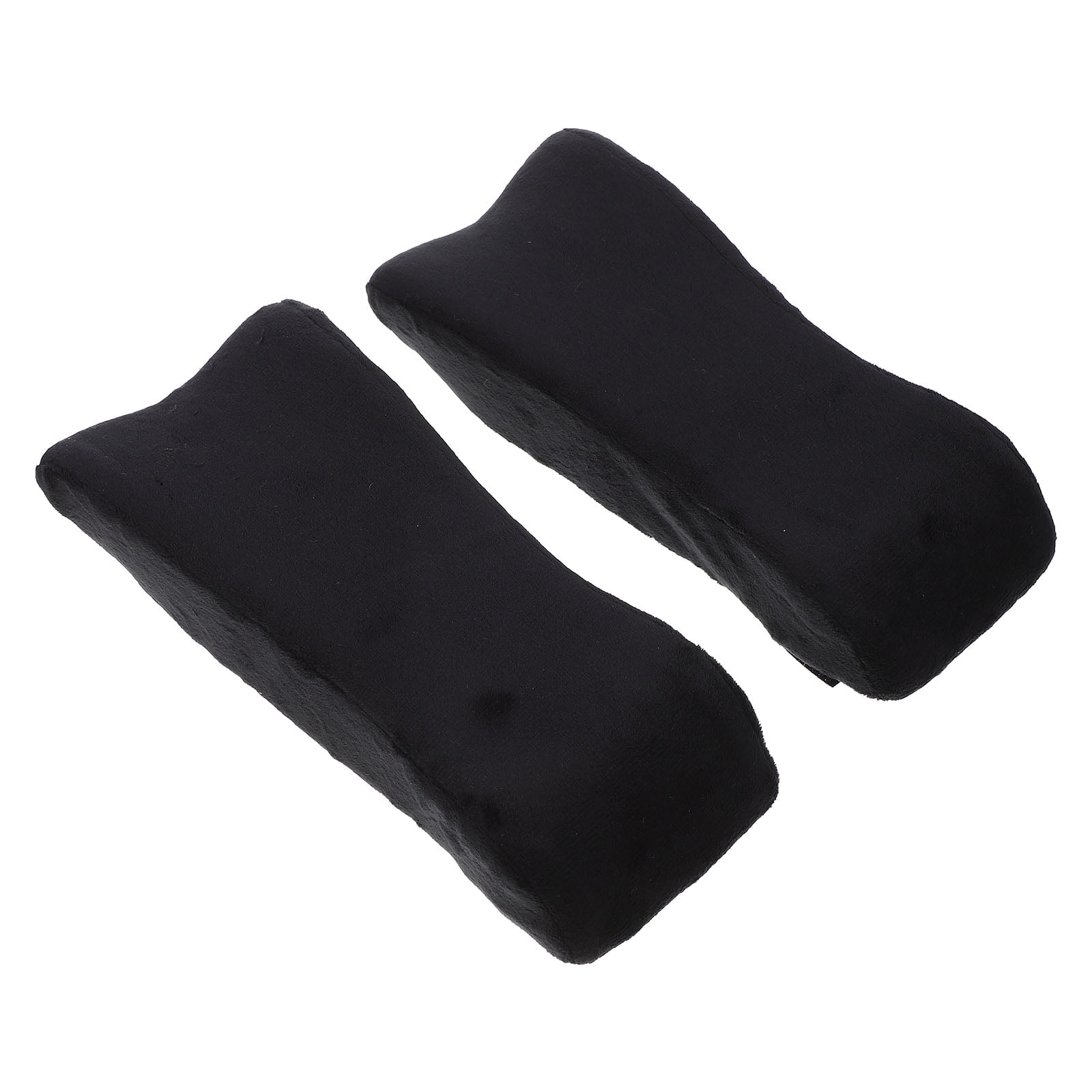 Homoyoyo 2Set Chair Arm Elbow Pads Wheelchair Armrest Black Gel Arm ...
