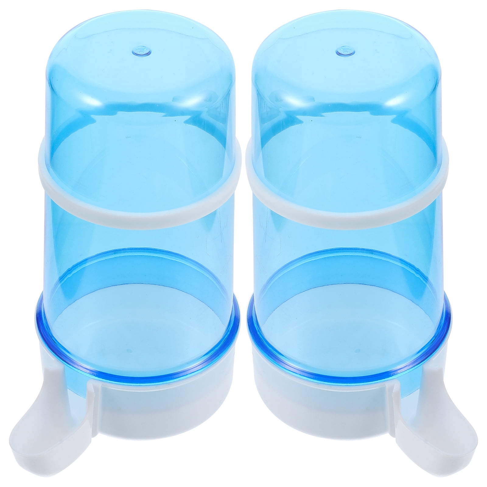 Homoyoyo 2Set Small Animal Feeder Mini Water Dispenser for Hamsters and Birds Random Color ...