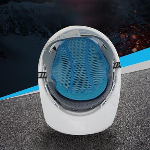Homoyoyo 2pcs Blue Lining Safety Helmet Liner Insert Liner Mesh Caps ...