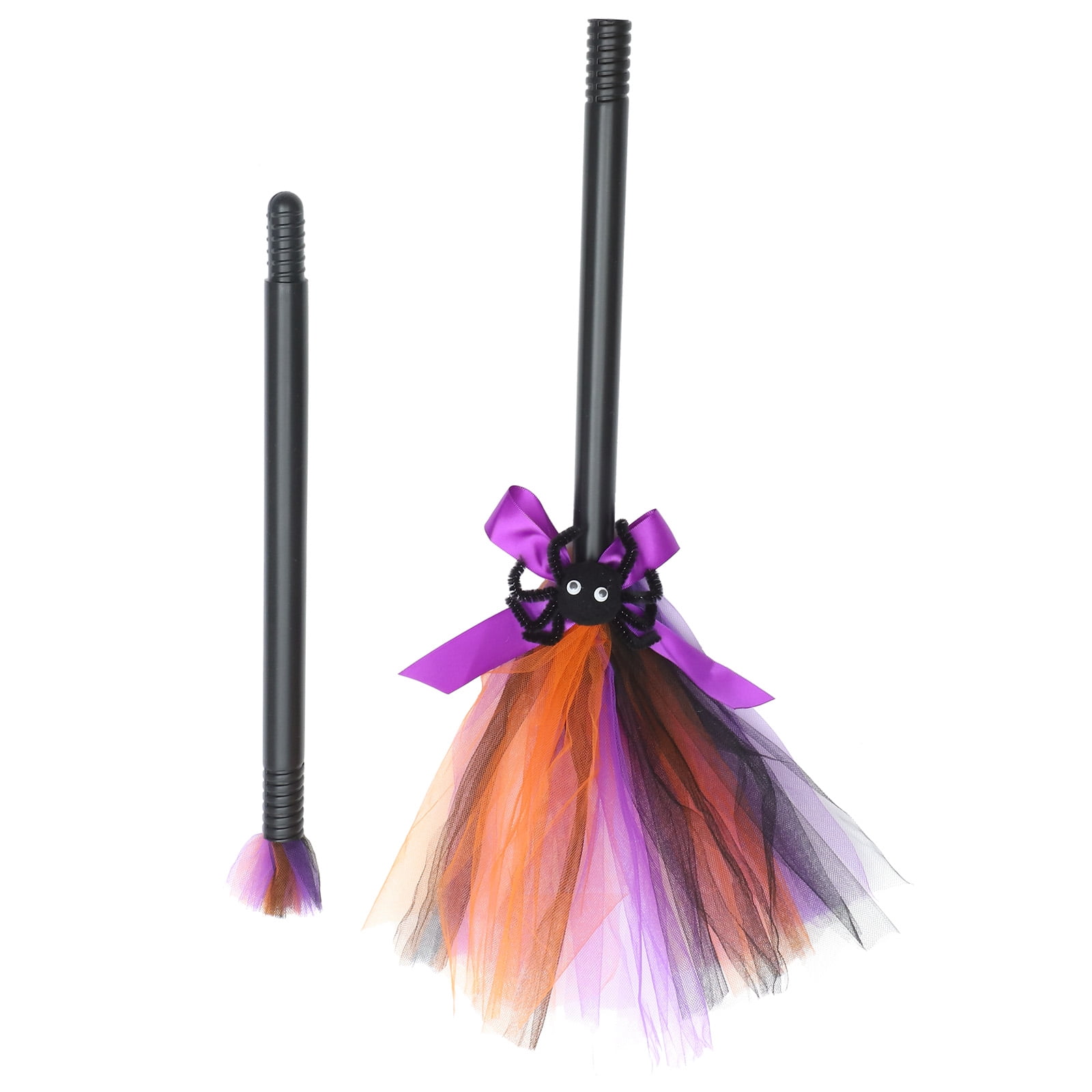 Homoyoyo 33Pack Witch Broom Broom Decor Plastic Mesh 80CM Broom Shape ...