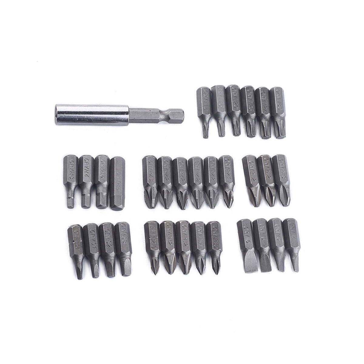 Homoyoyo 33Pcs Security Bit Set with Pocket Organizer for Cordless Star ...