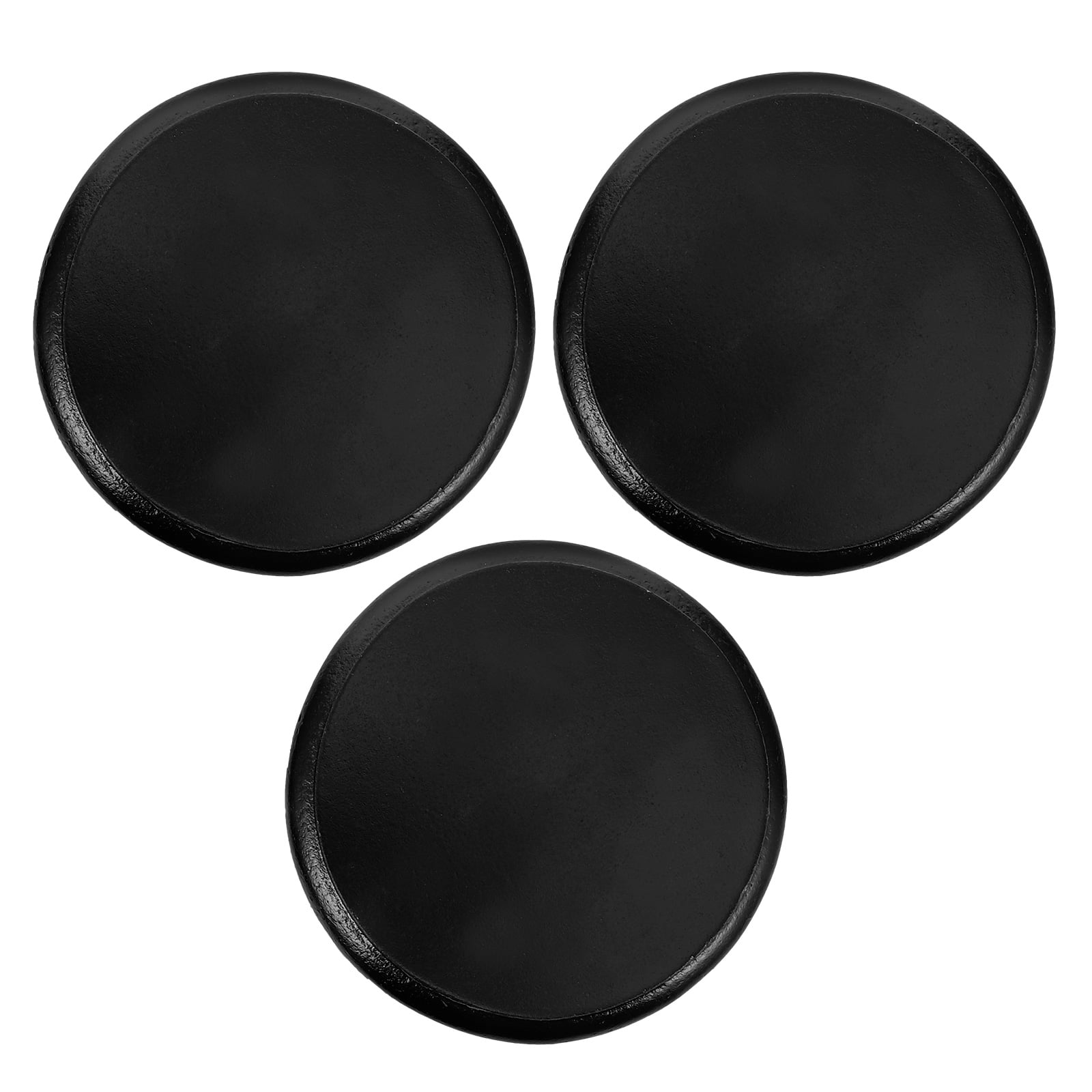Homoyoyo 3Pcs Round Wooden Base Figure Stands Circular Mini Display ...