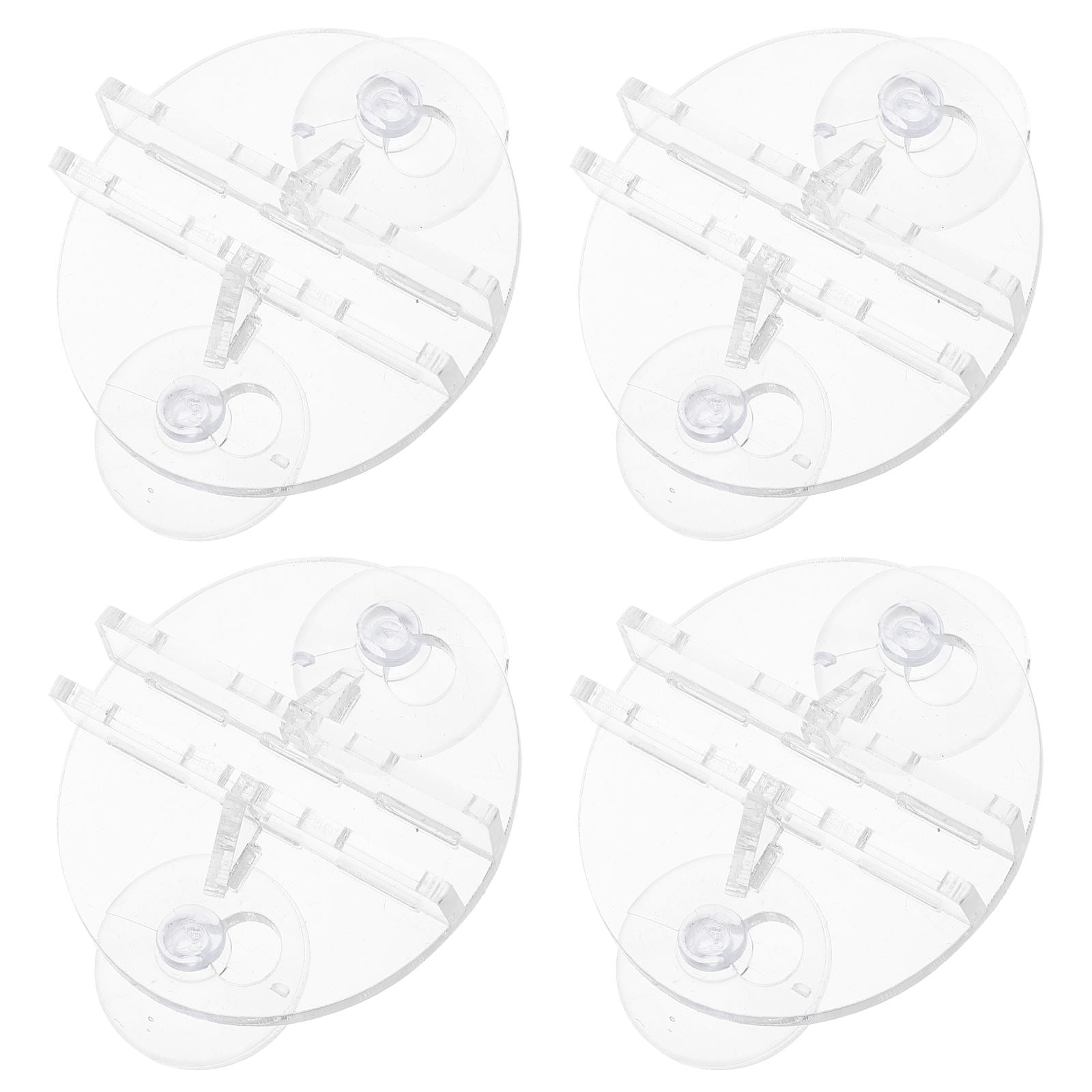 Homoyoyo 4Pcs Fish Tank Divider Clamps Acrylic Clips Secure Aquarium ...