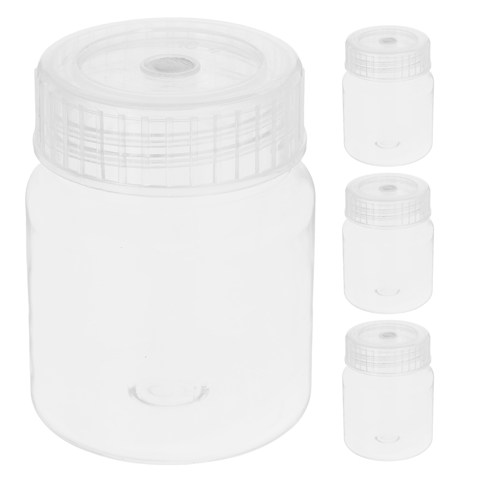Homoyoyo 4Pcs Laboratory Use Wide Mouth Bottles for Sample Protection ...