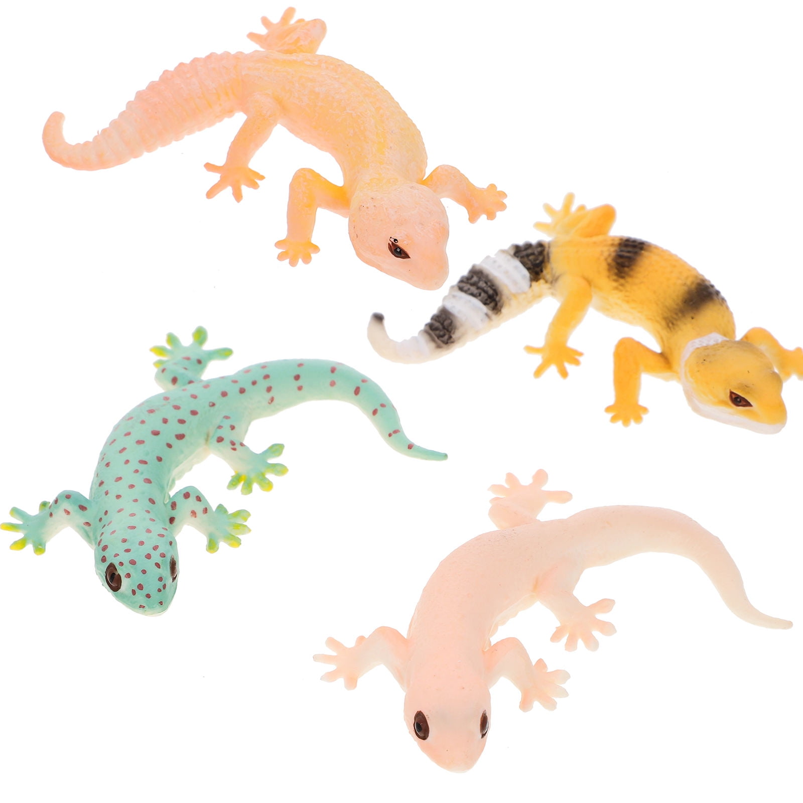 Homoyoyo Realistic Reptile Lizard Toys Small Plastic Lifelike Model for ...