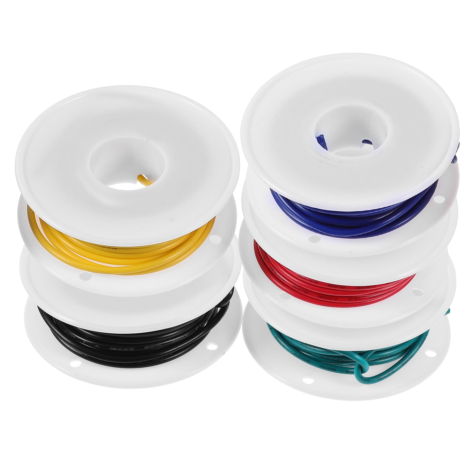 Homoyoyo Electrical Wire Roll Automotive Electrical Wire Kit Tinned ...