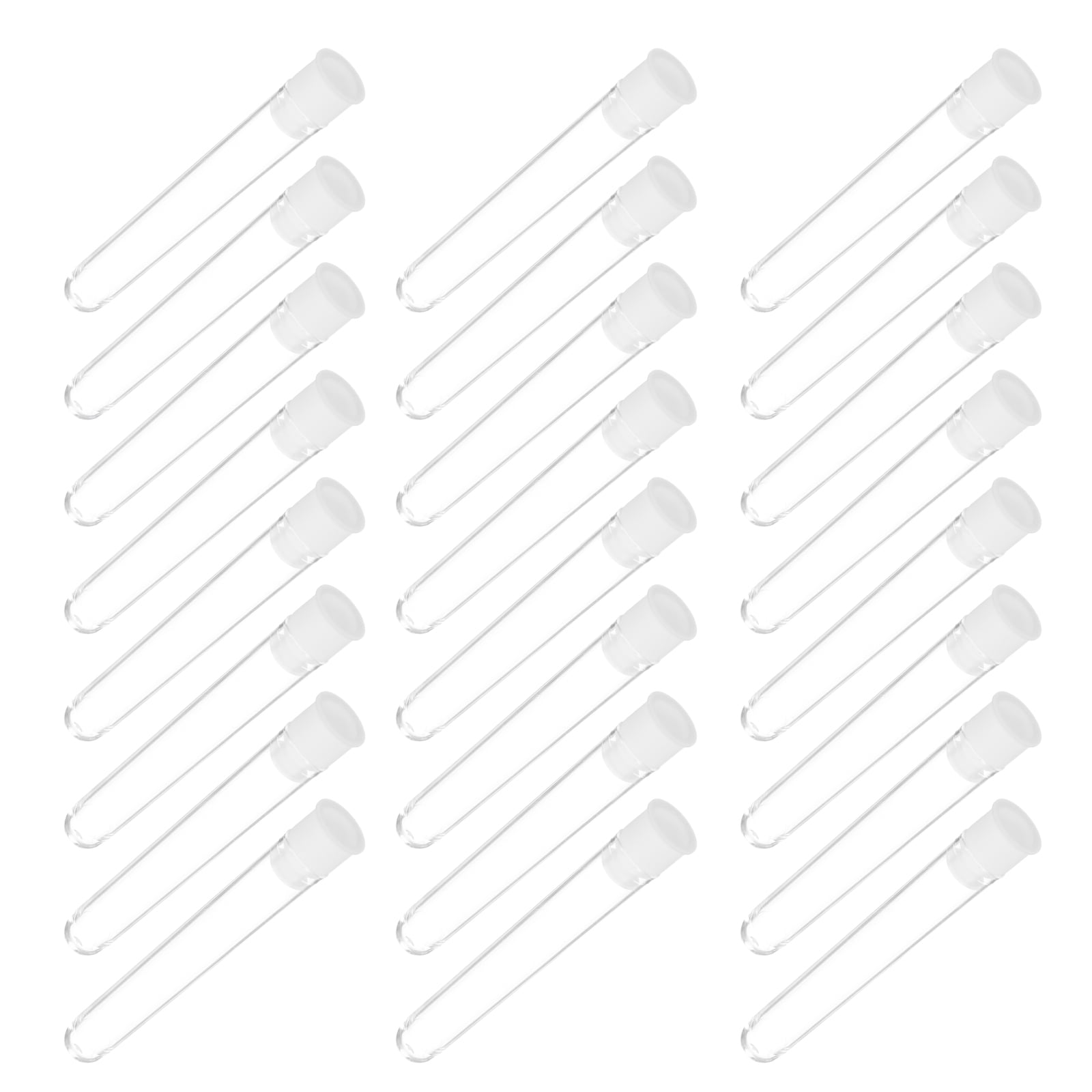 Homoyoyo 50Pack Transparent Plastic Sample Vial Needle Holder For Craft ...
