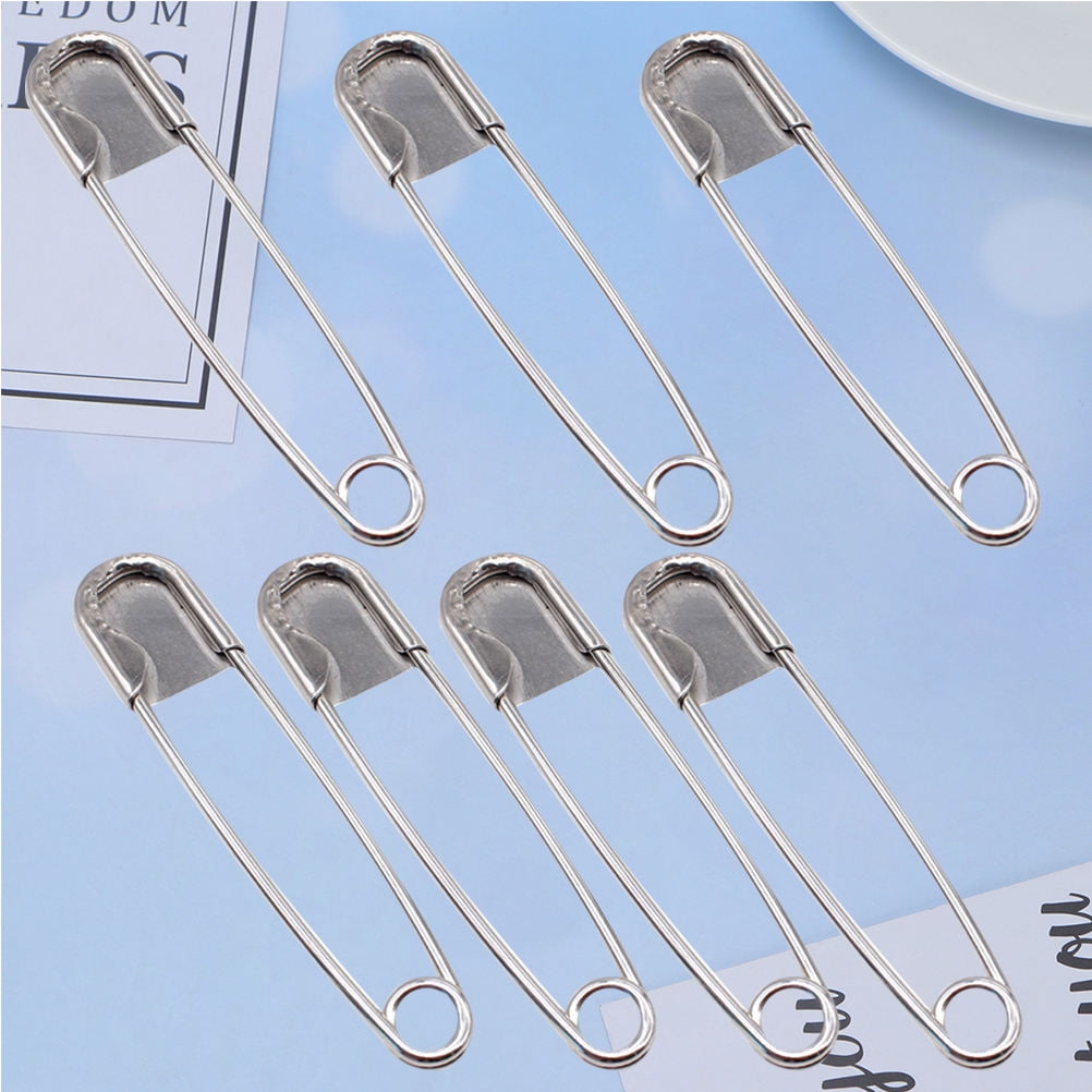 Homoyoyo 7pcs Fashion Large Safety Pins for Cloths Thick - Walmart.com