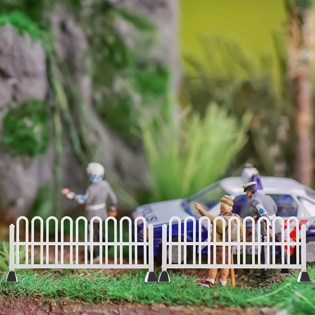 Homoyoyo 8Pcs Cognitive Development Toy Traffic Barricades Fence Models ...