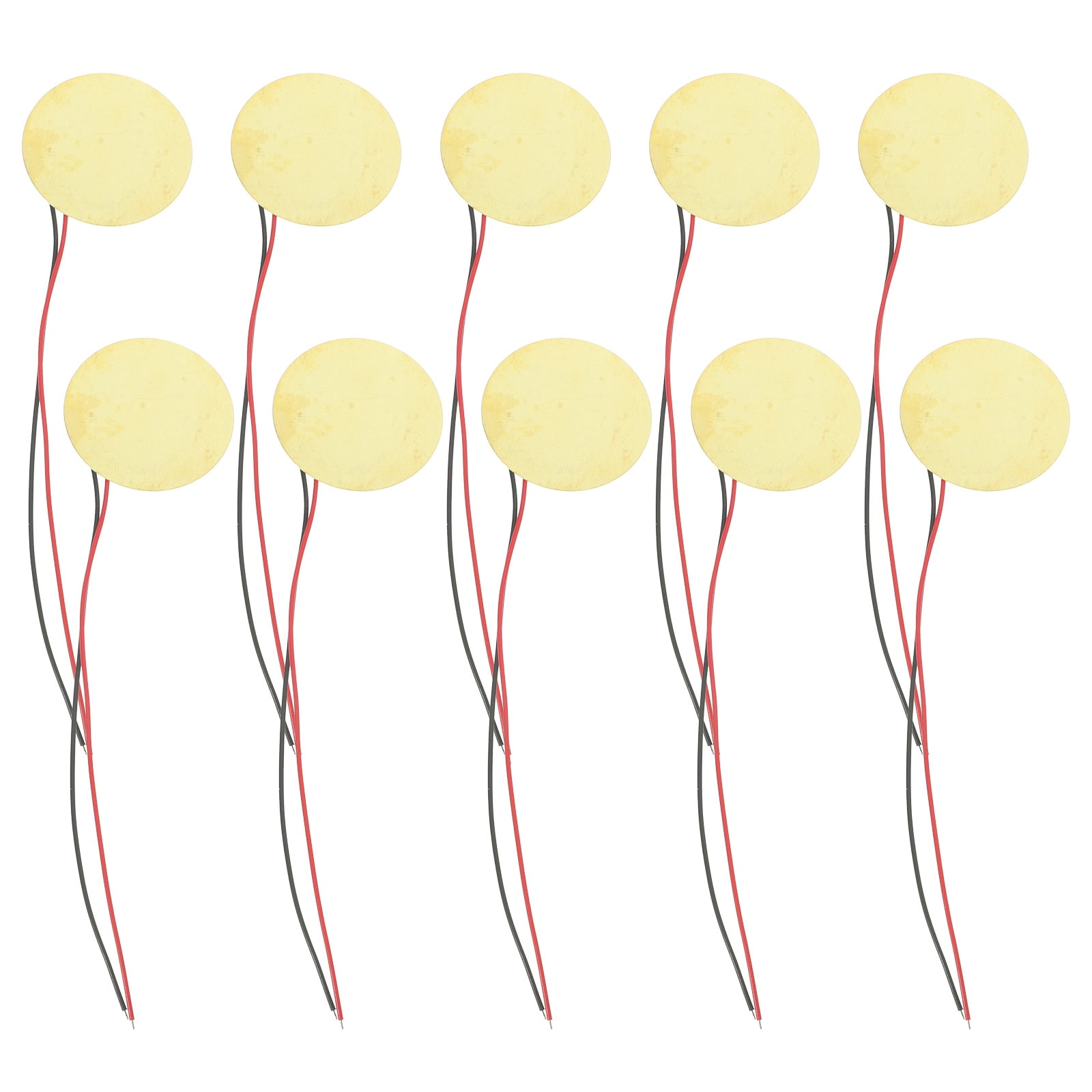 Homoyoyo Acoustic Instrument Compatible 20Pack Copper Piezo Discs for ...