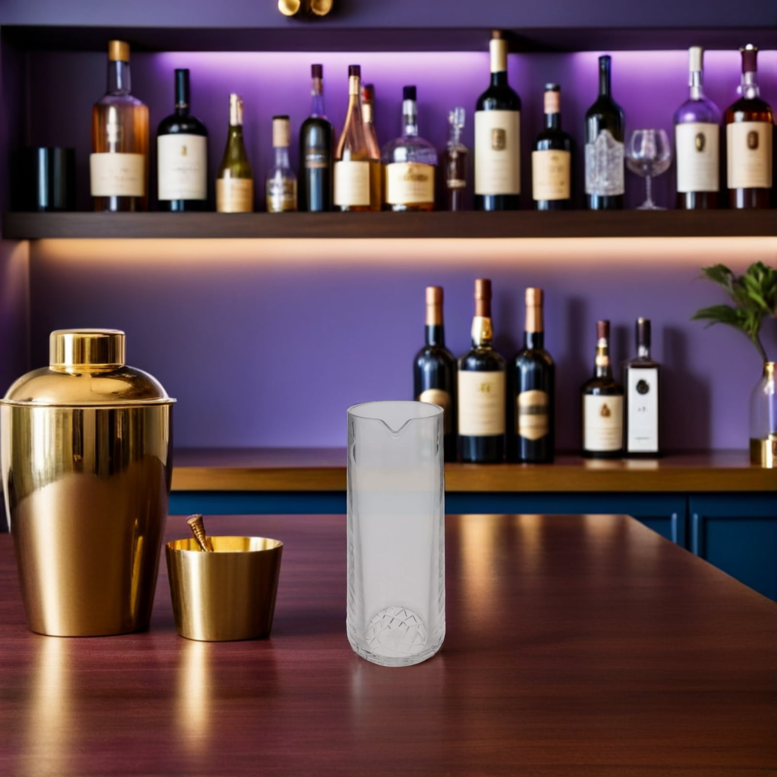 Homoyoyo Clear Acrylic Beverage Decanter with Spout for Smooth Pouring ...