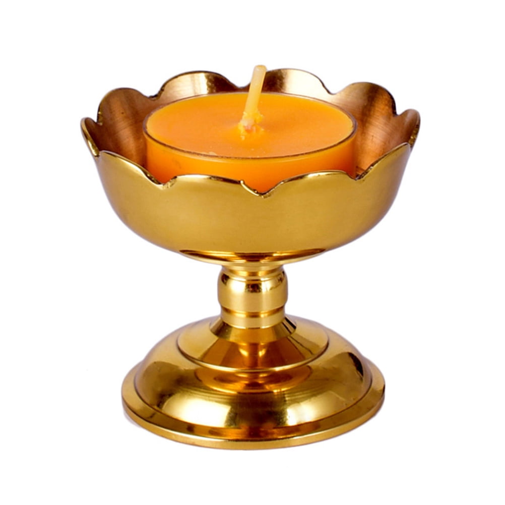 Homoyoyo Aromatherapy Container Brass Candlesticks Holder Vintage 1Set ...