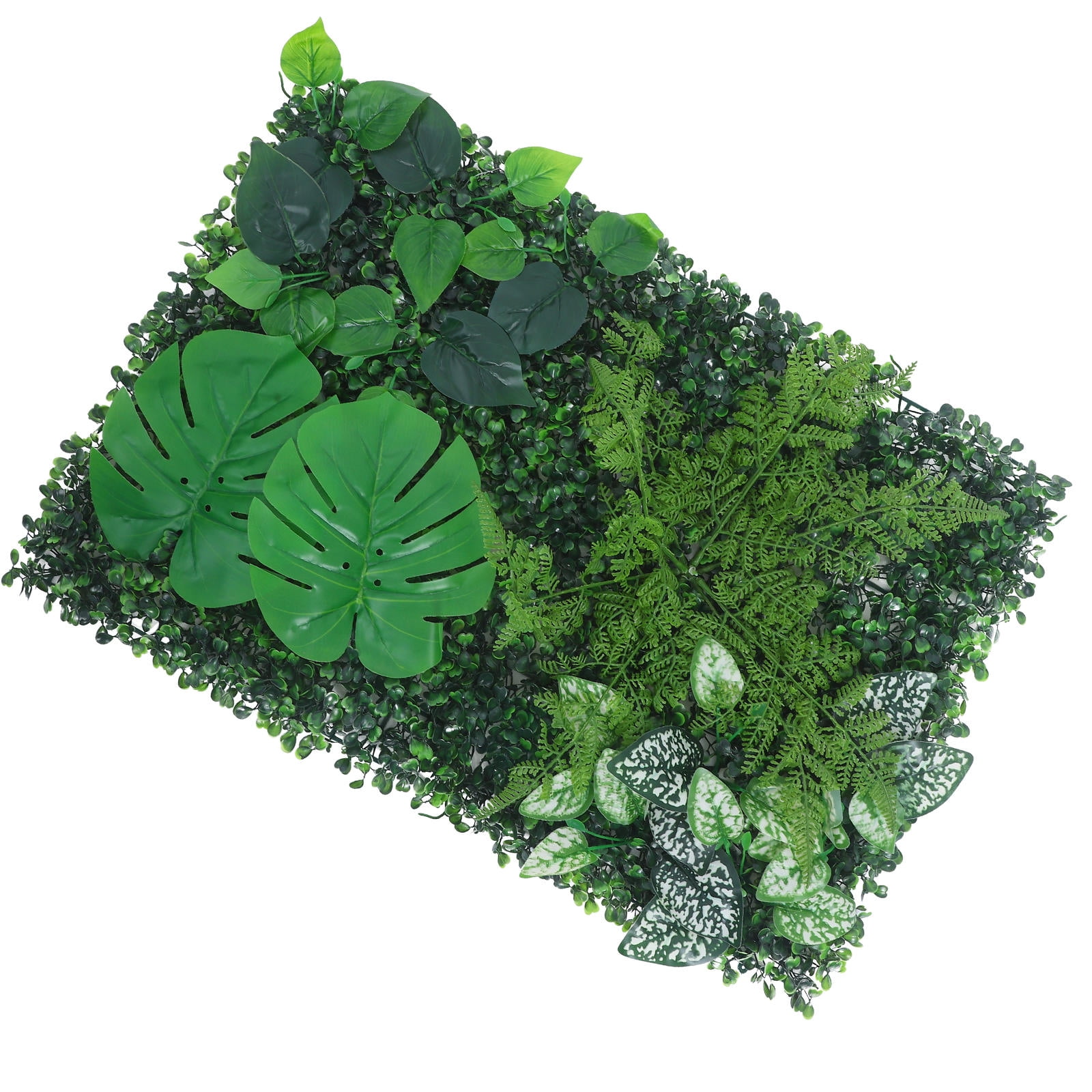 Homoyoyo Artificial Outdoor Greenery Plants Wall Panel Plastic Fence ...