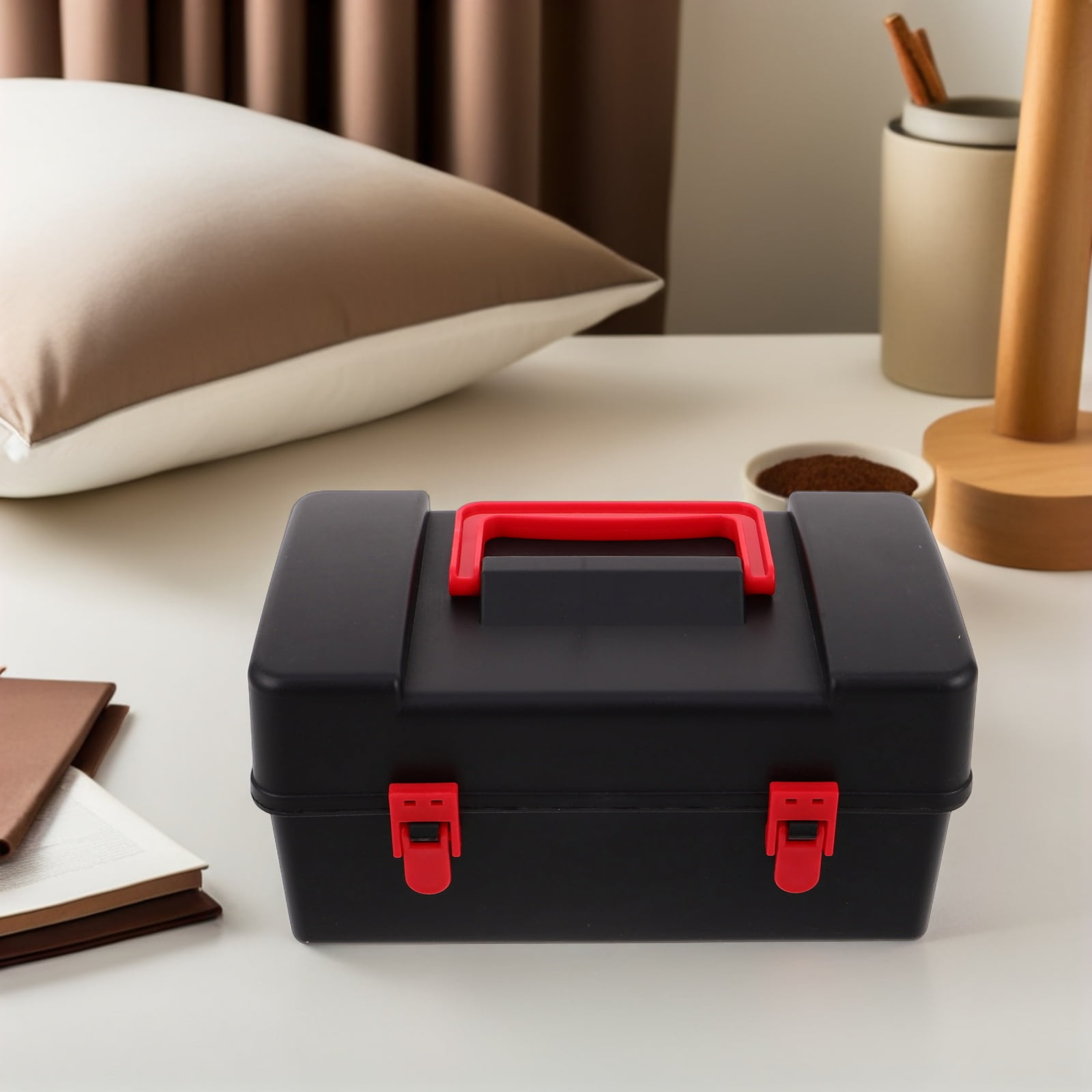 Homoyoyo Black Plastic Gyro Storage Box with Lid for , Travel, and ...