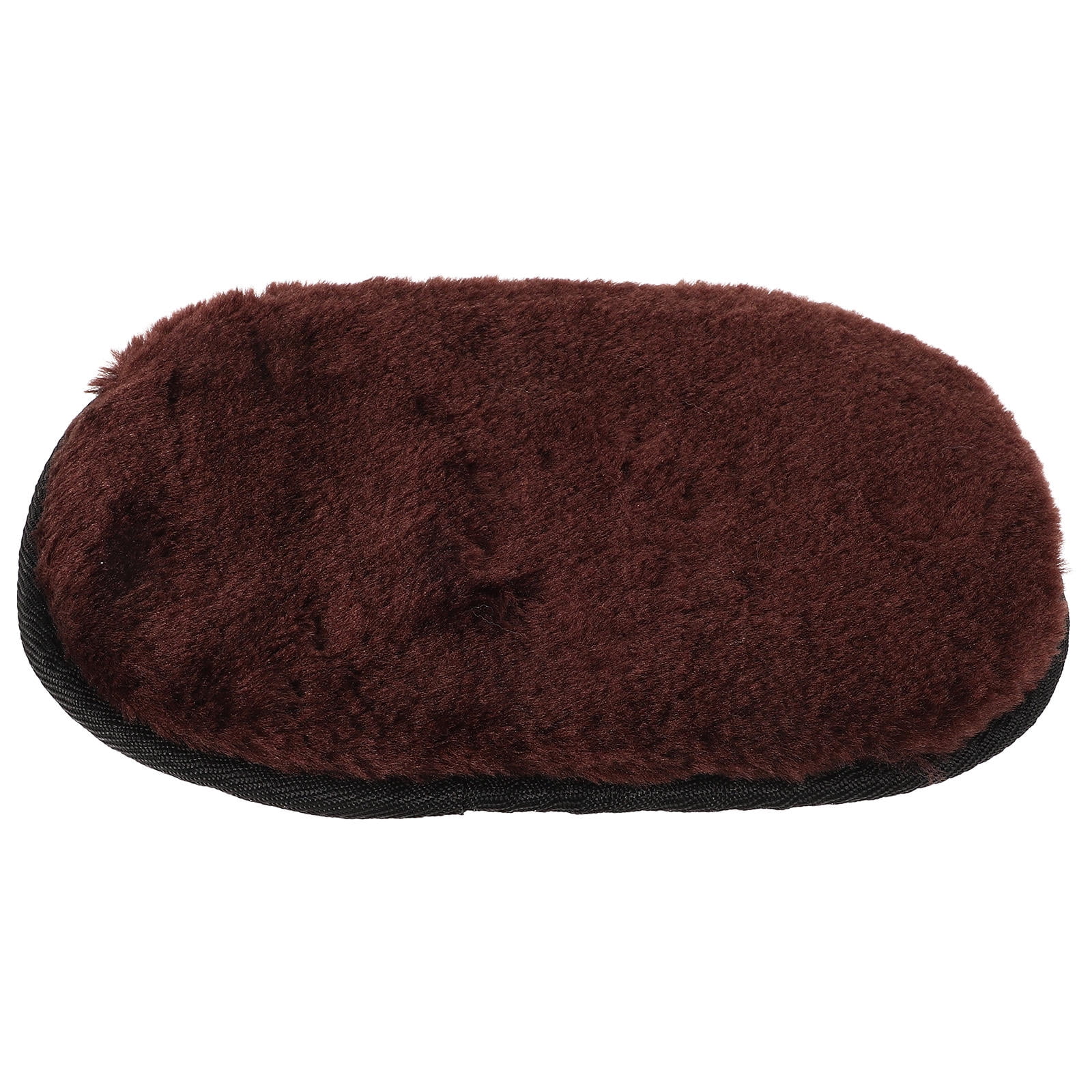 Homoyoyo Boot Polishing Glove Coffee Color Faux Efficient Dust ...