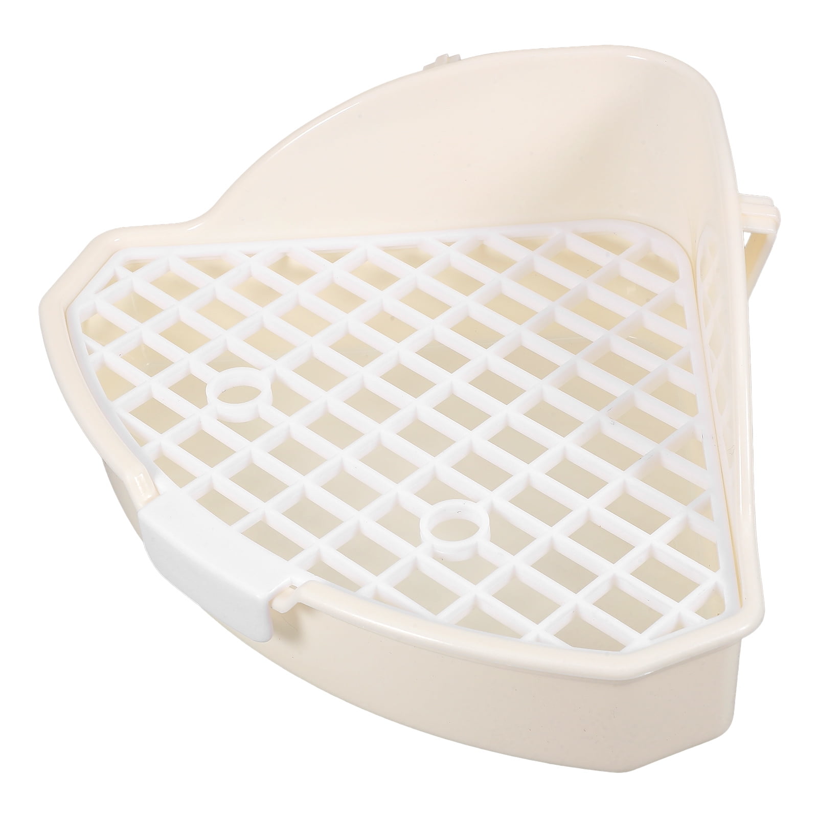 Homoyoyo Corner Sifting Litter Pan Rabbit Triangle Potty Corner Small ...
