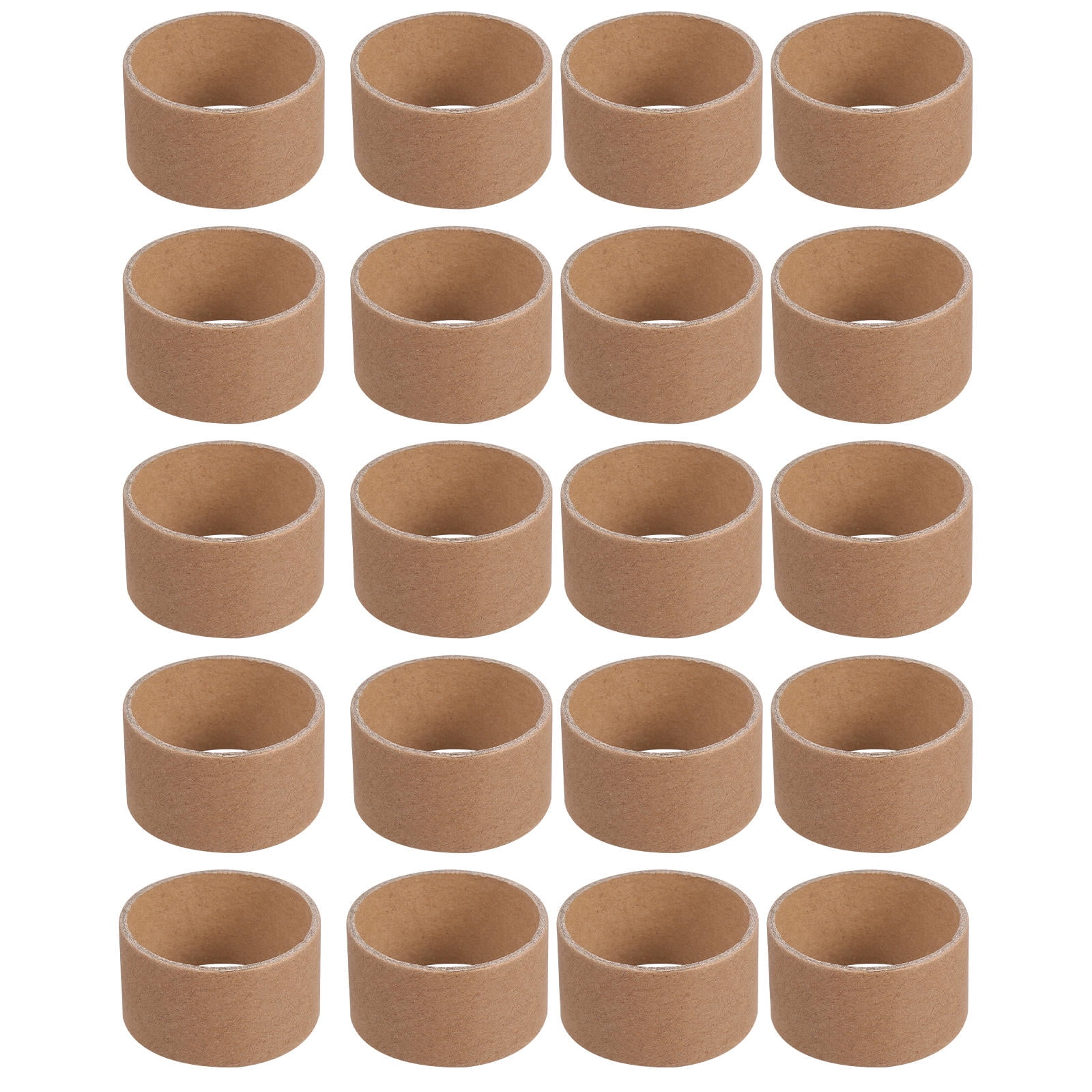 Homoyoyo Empty Rolls Round Thick Tubes Diy Craft Paper Rolls Brown ...
