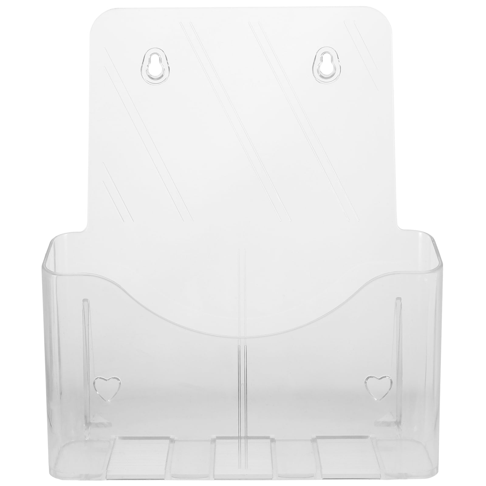 Homoyoyo Clear ABS Acrylic Wall Mount Document Organizer for Office ...