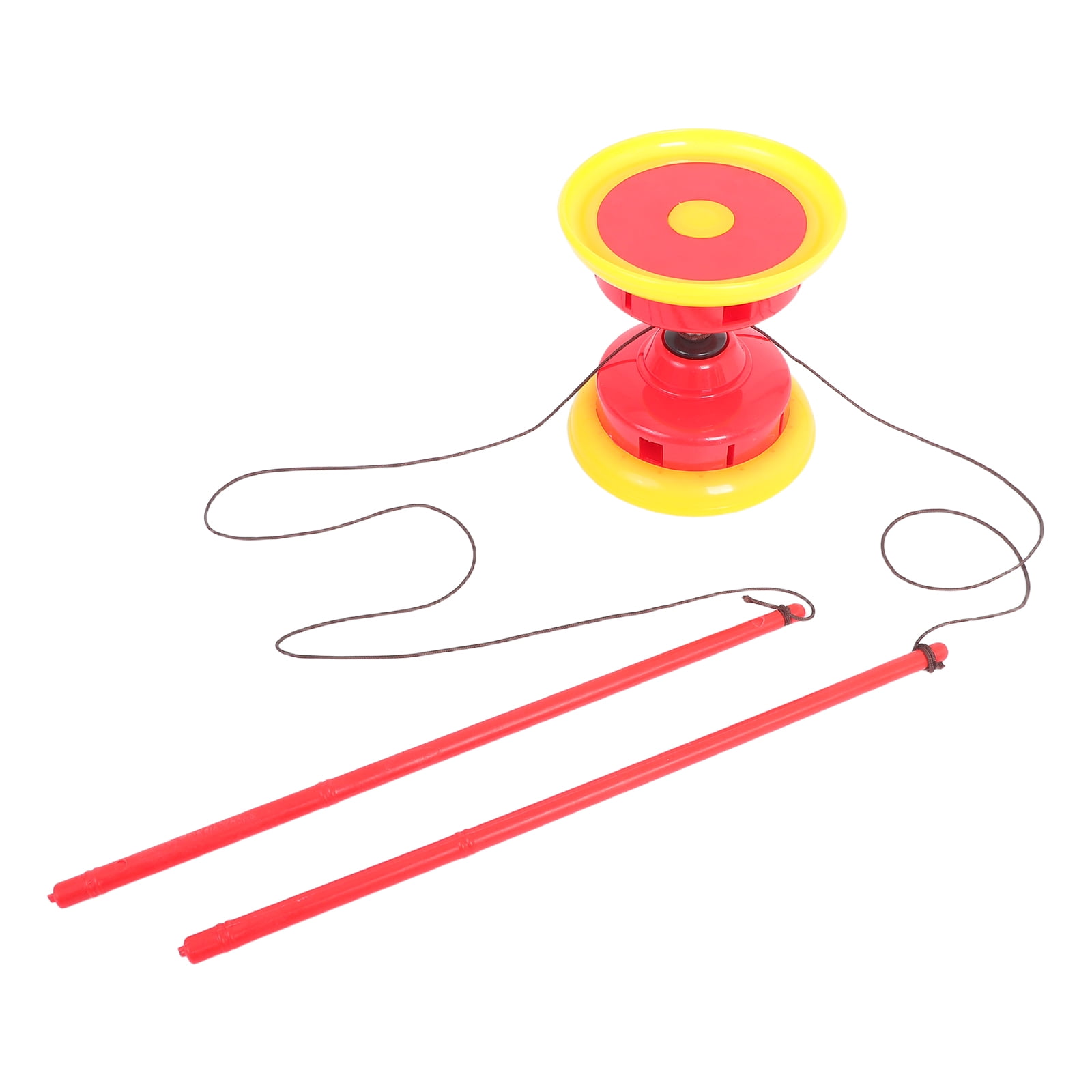 Homoyoyo Bearing Diabolo Training Toy with Double-End Design Red 1Set ...
